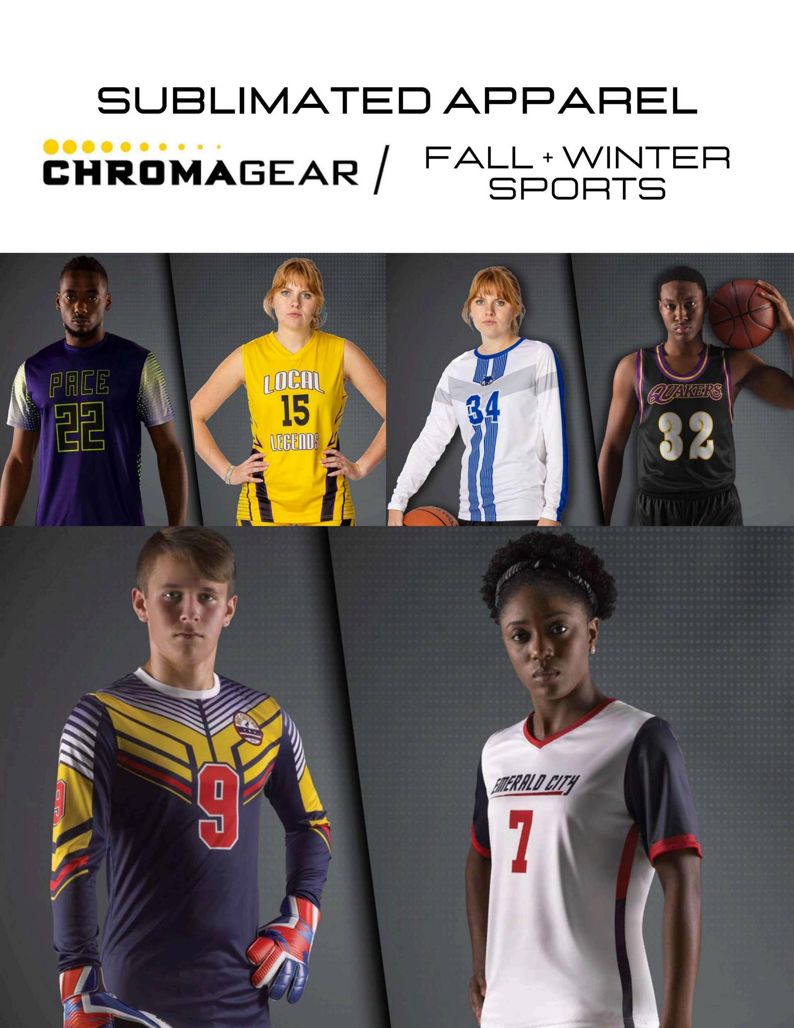 Team Connection Founder Sport Sublimated Apparel - Fall + Winter Sports ...