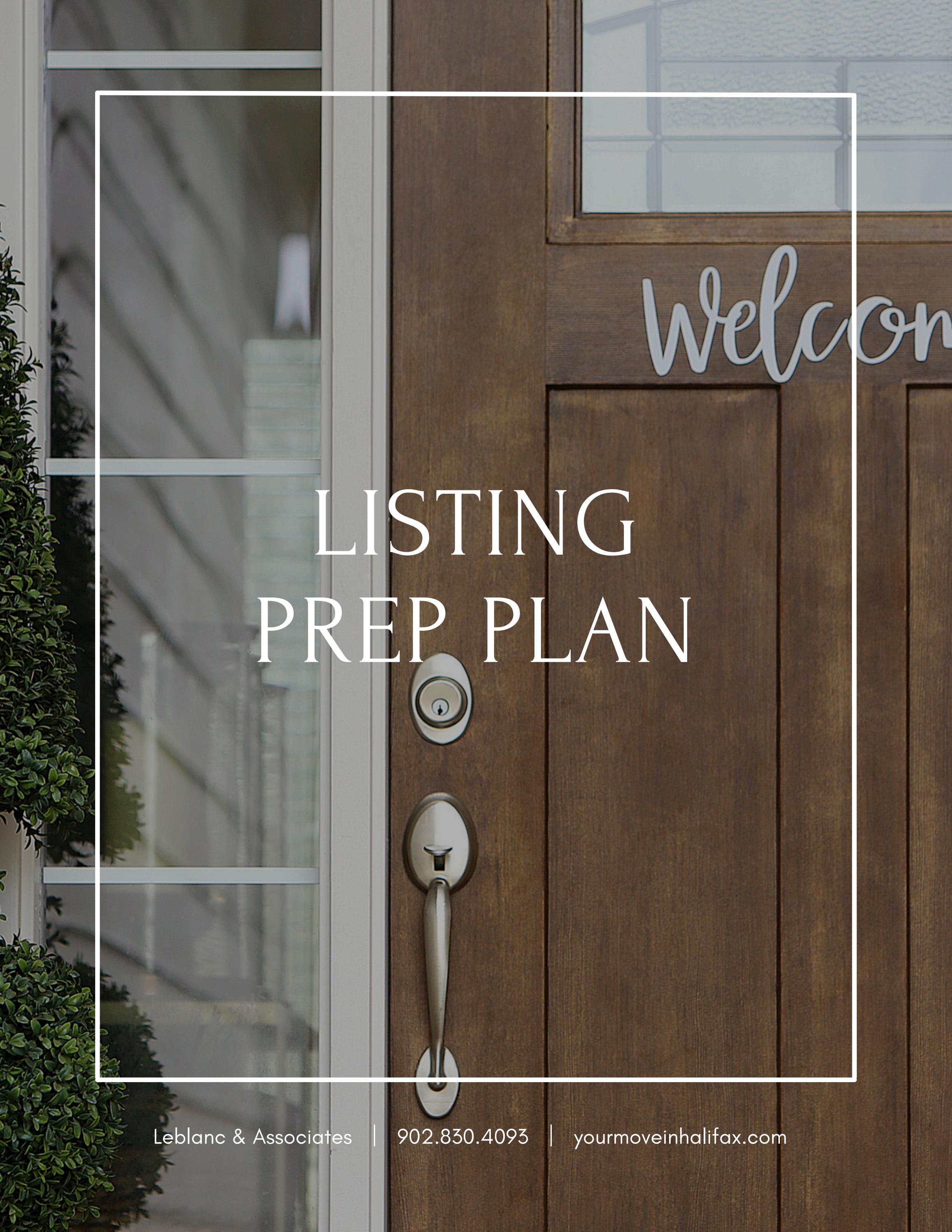 Listing Prep Plan By Leblanc & Associates by Leblanc & Associates - Issuu