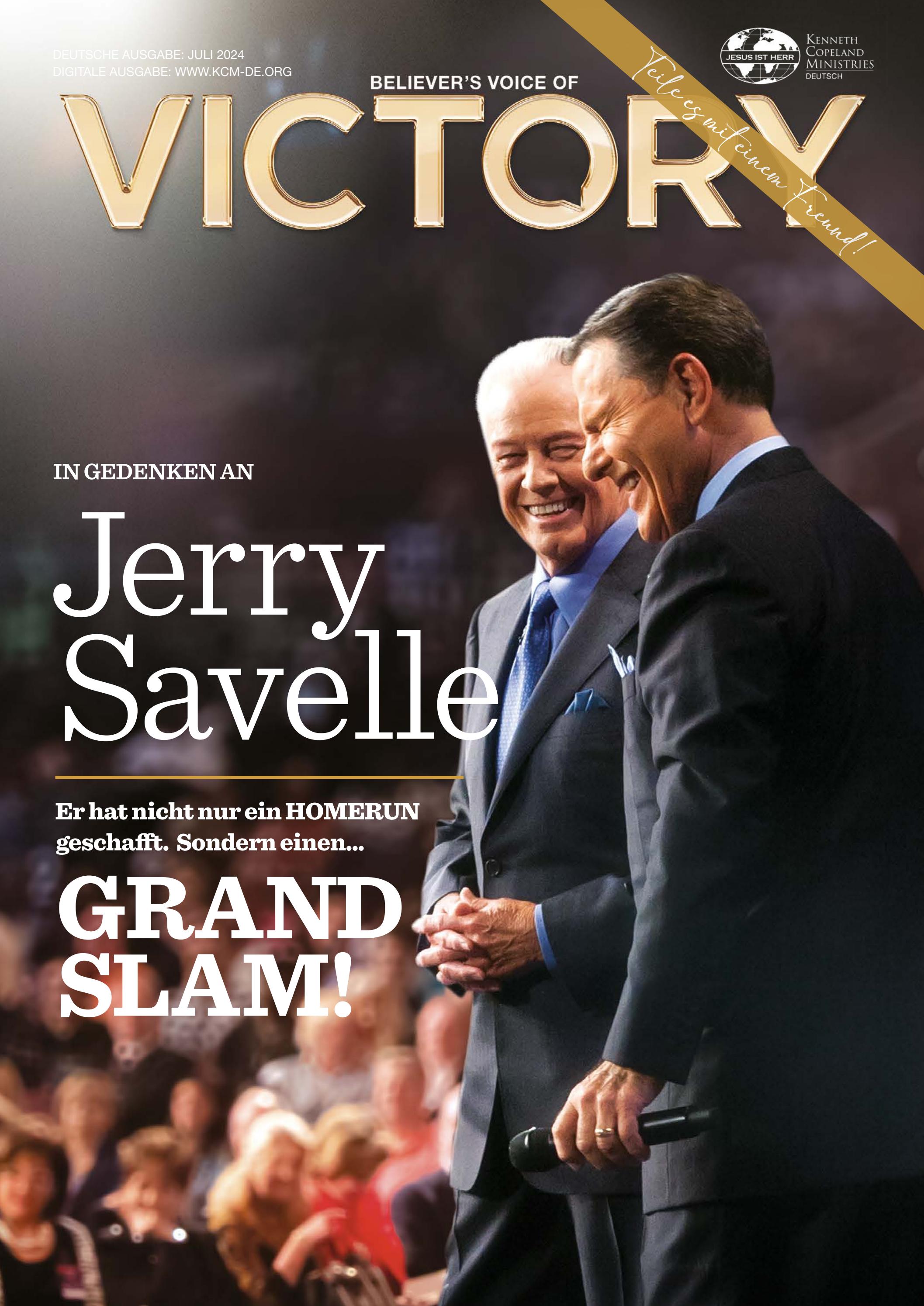 Believer's Voice of Victory - Juli 2024, europäische Ausgabe by Kenneth ...