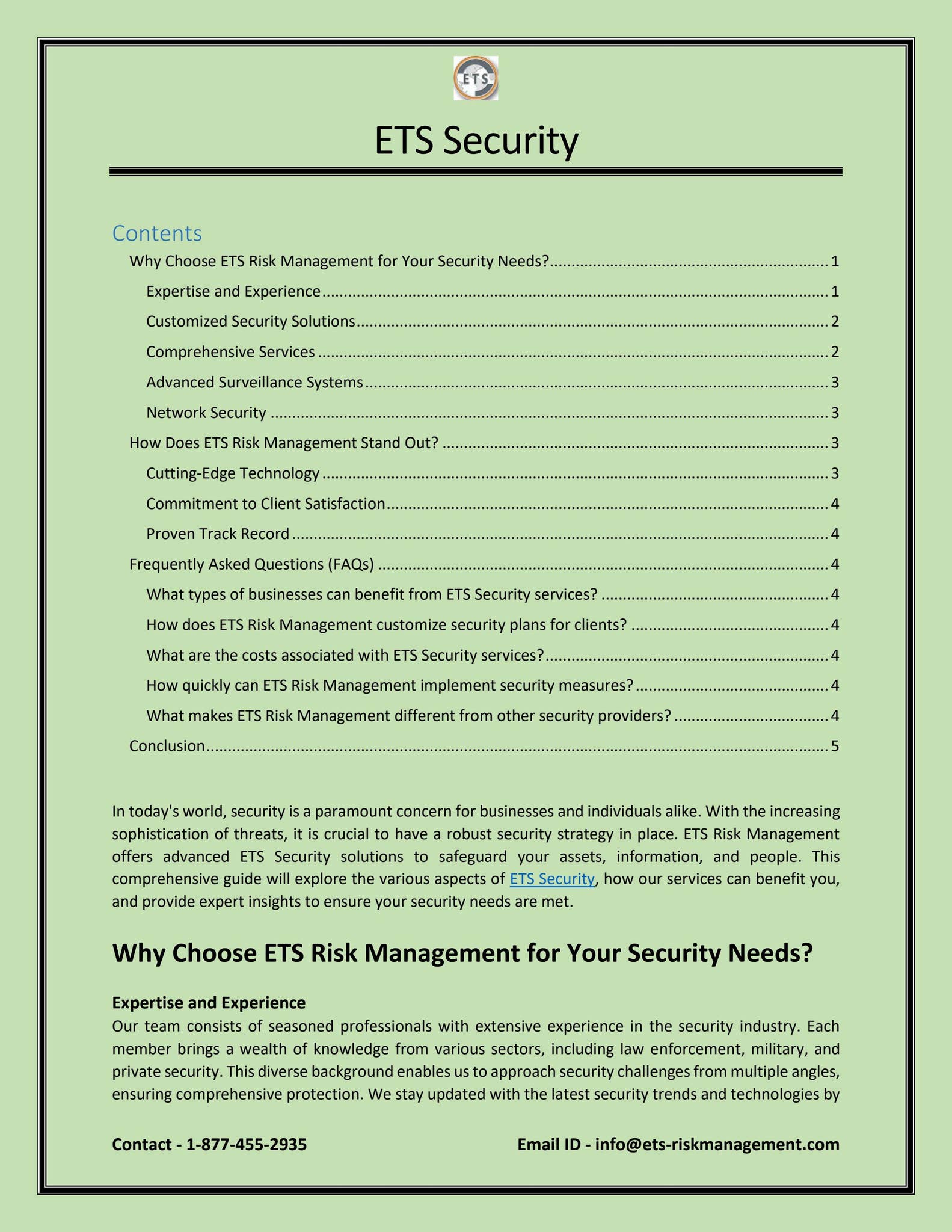ETS Security by Web Cures Digtal - Issuu