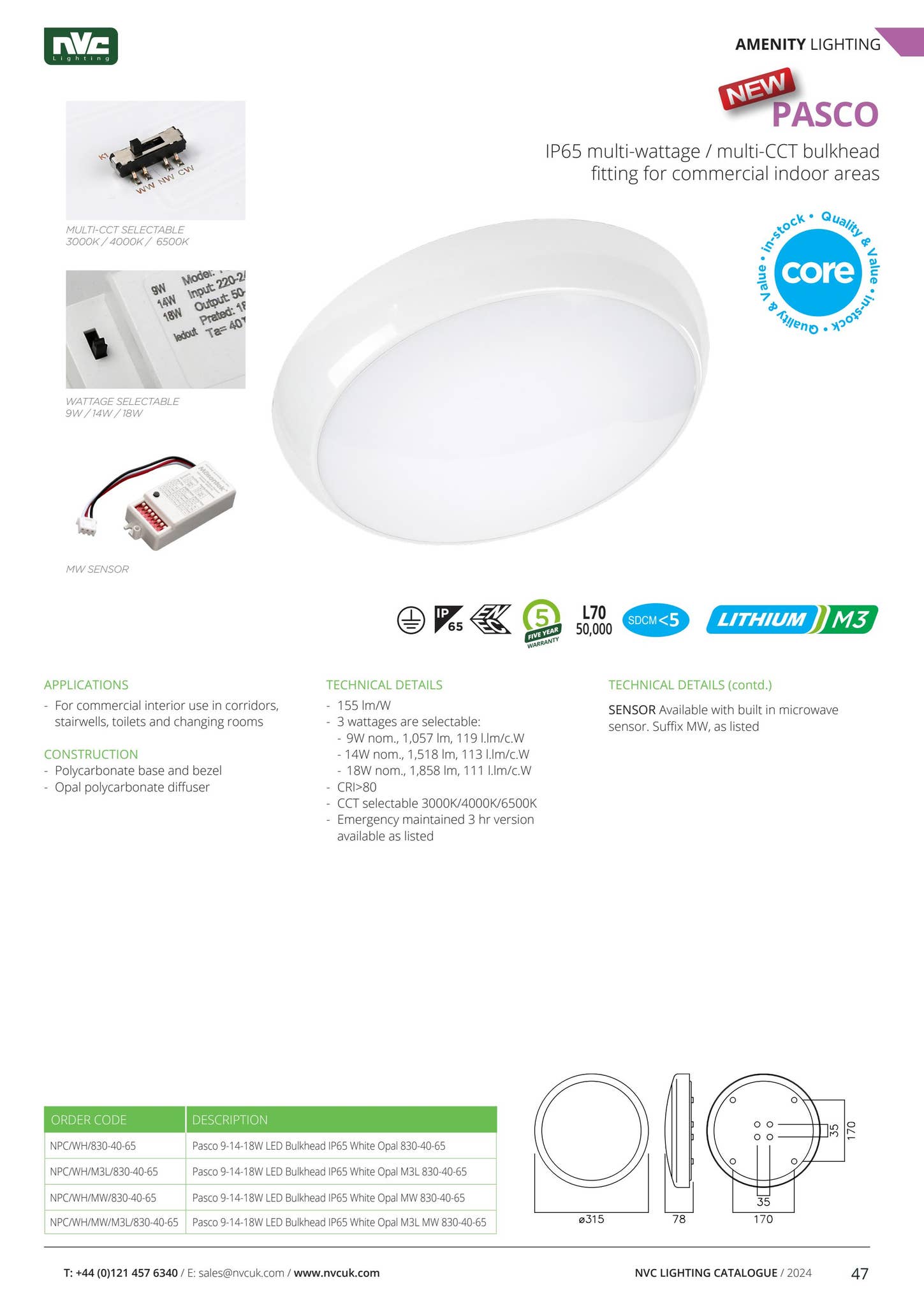 PASCO by NVC Lighting UK - Issuu