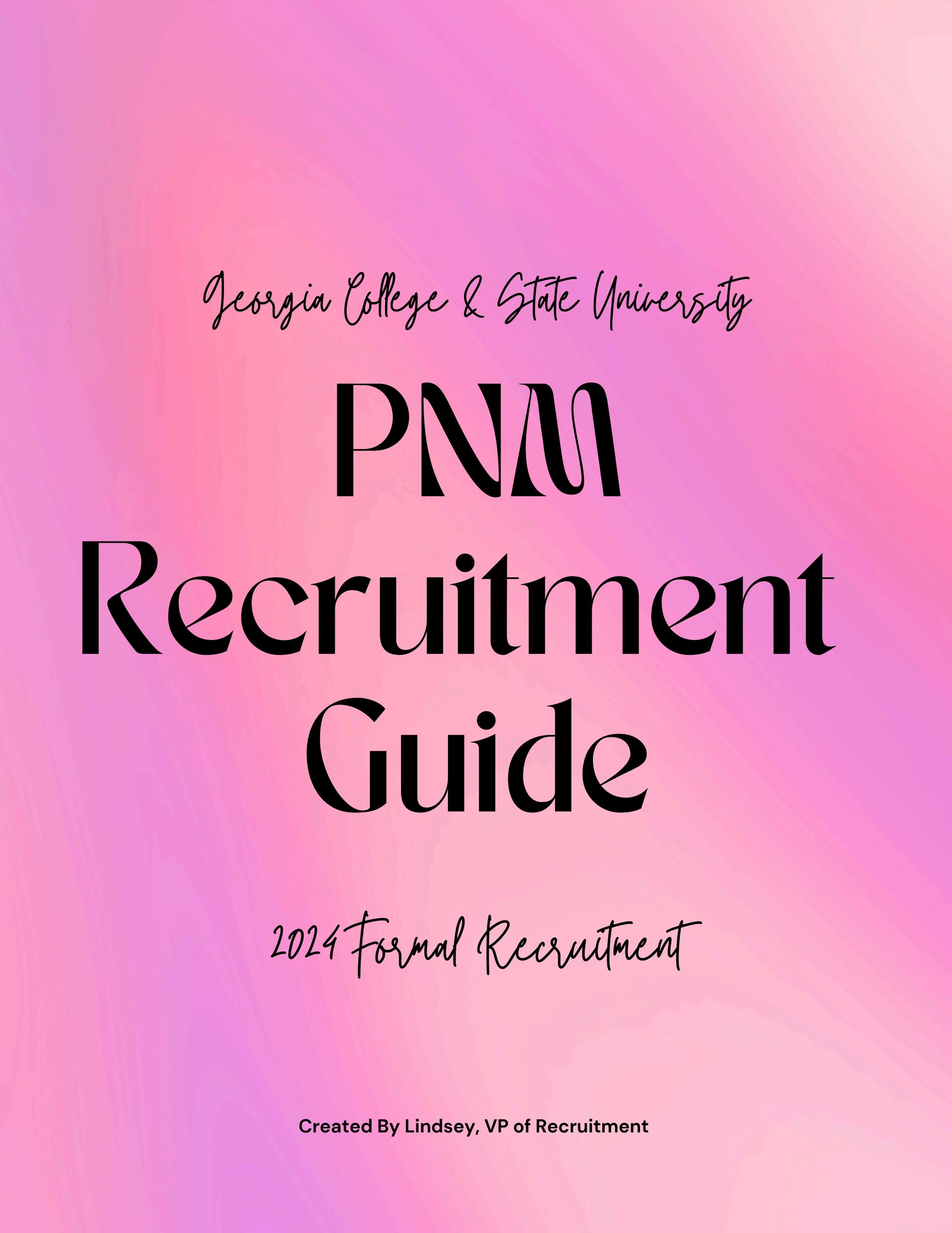 Georgia College Panhellenic PNM Guide 2024 by gc_panhellenic - Issuu