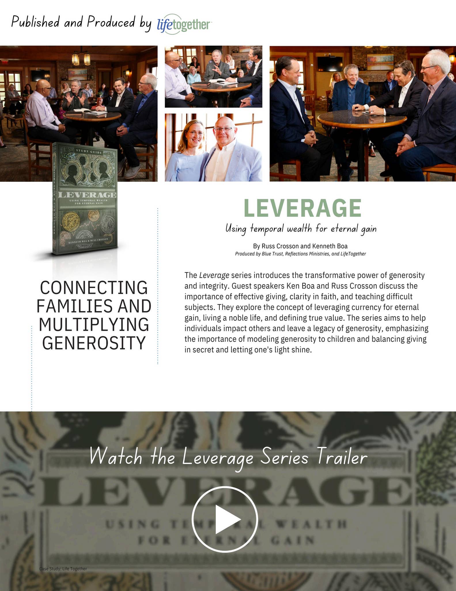 Leverage Brochure by Lifetogether Ministries - Issuu