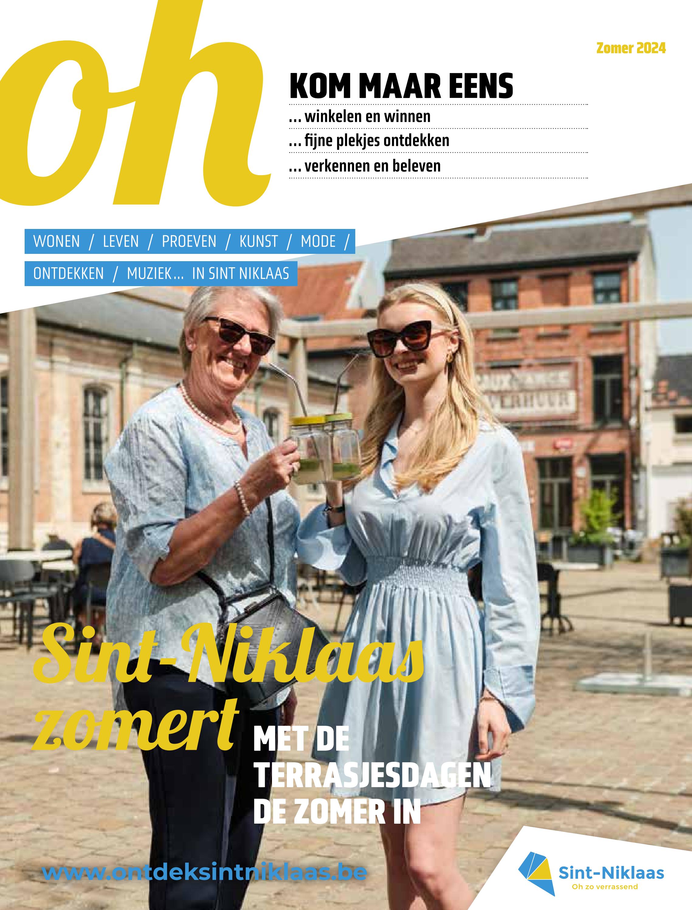 Oh Magazine zomer 2024 by Stad Sint-Niklaas - Issuu