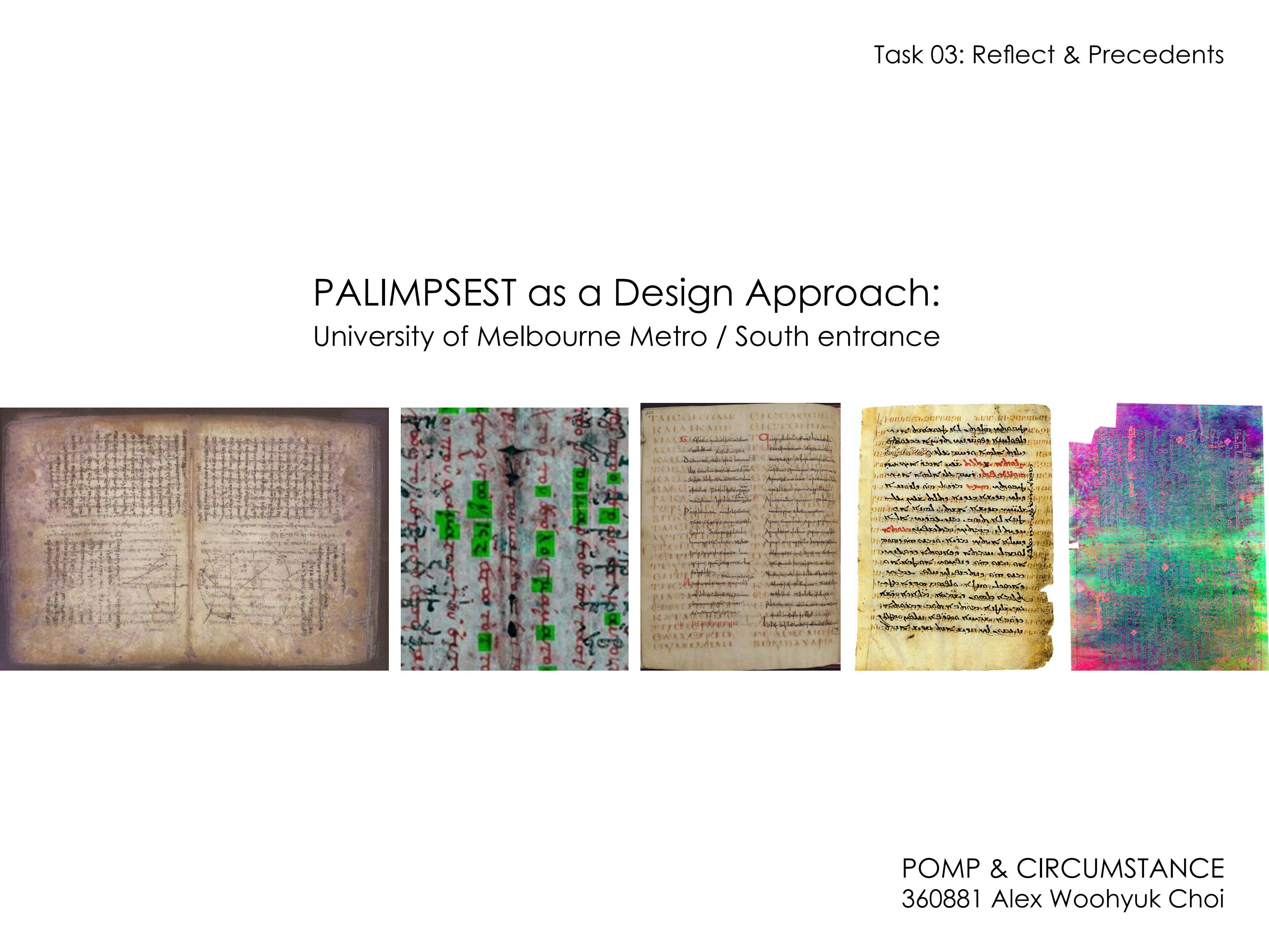 Palimpsest as a Design Approach - Parkville Station by Alex Choi - Issuu