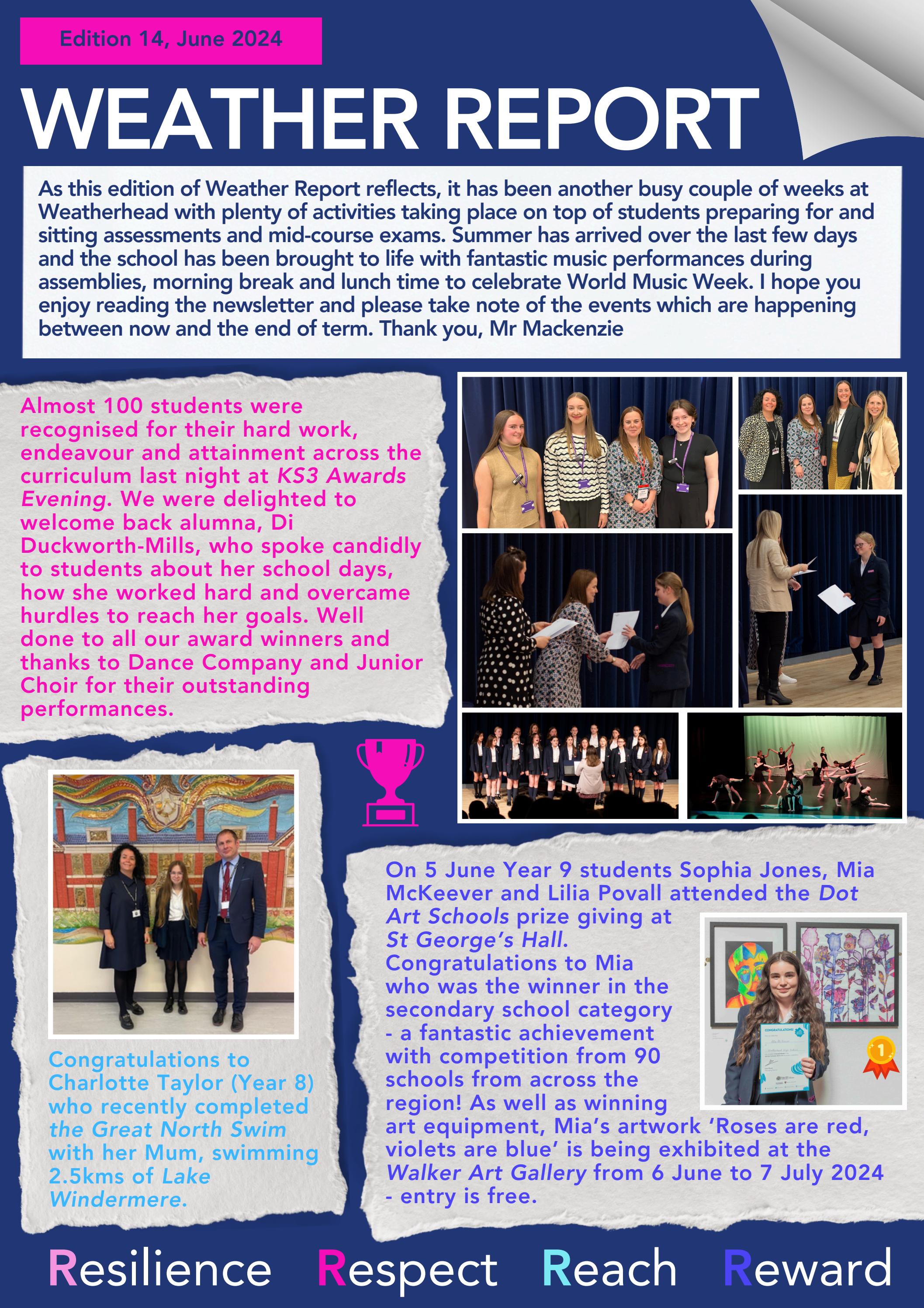 Weather Report by Weatherhead High School - Issuu