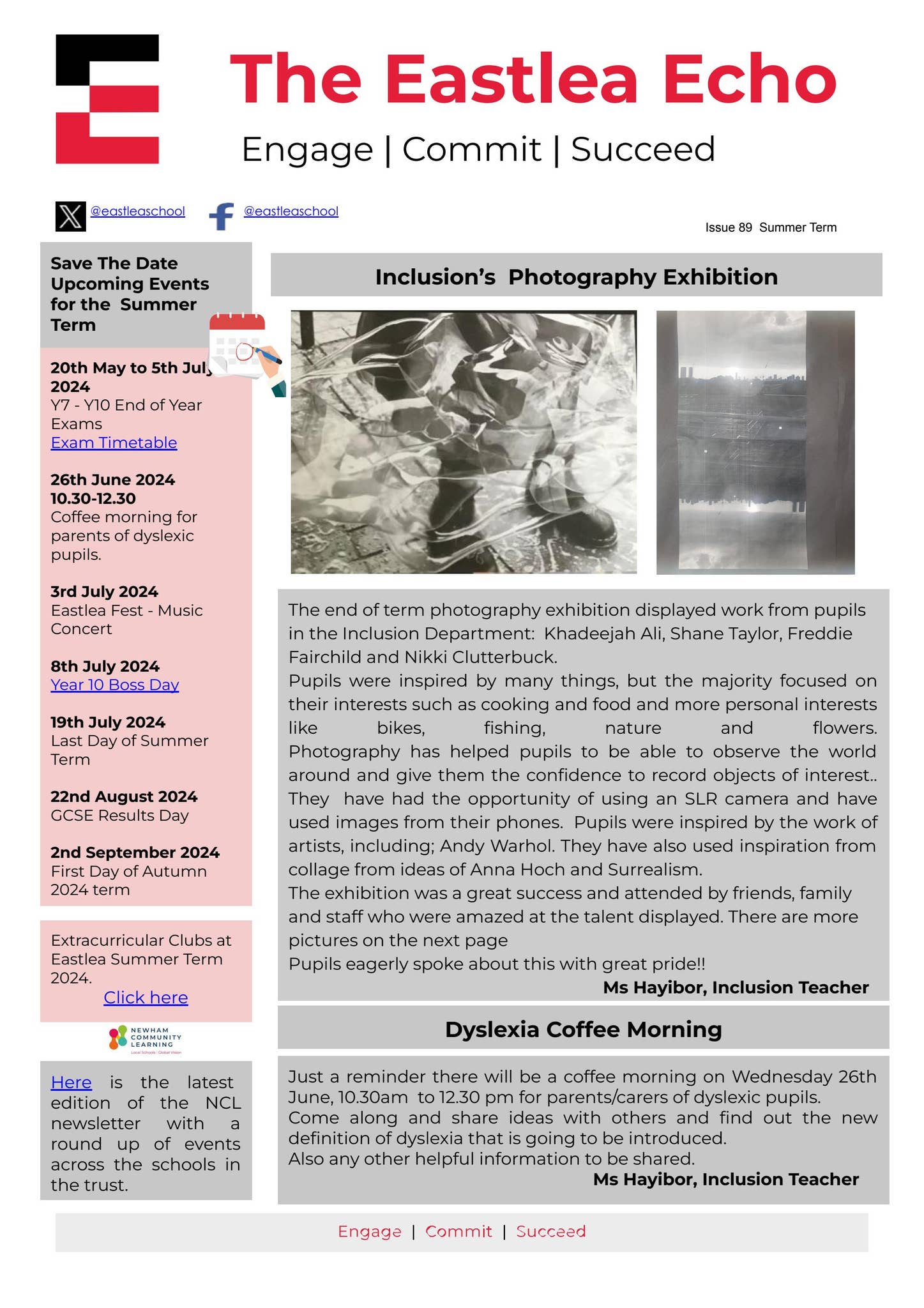 Eastlea Echo 89 by newhamcommunitylearning - Issuu