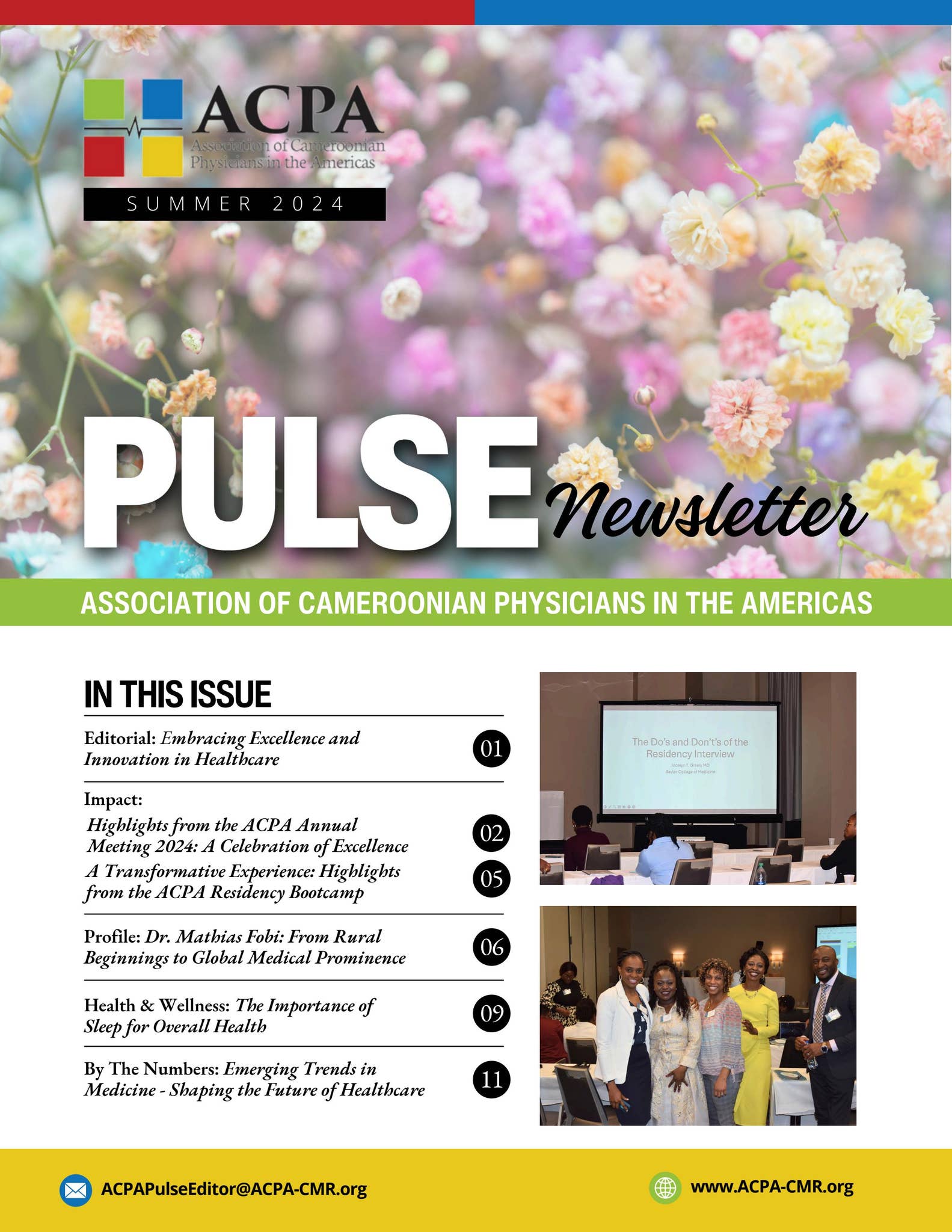 Summer 2024 ACPA Pulse by Association of Cameroonian Physicians in the ...