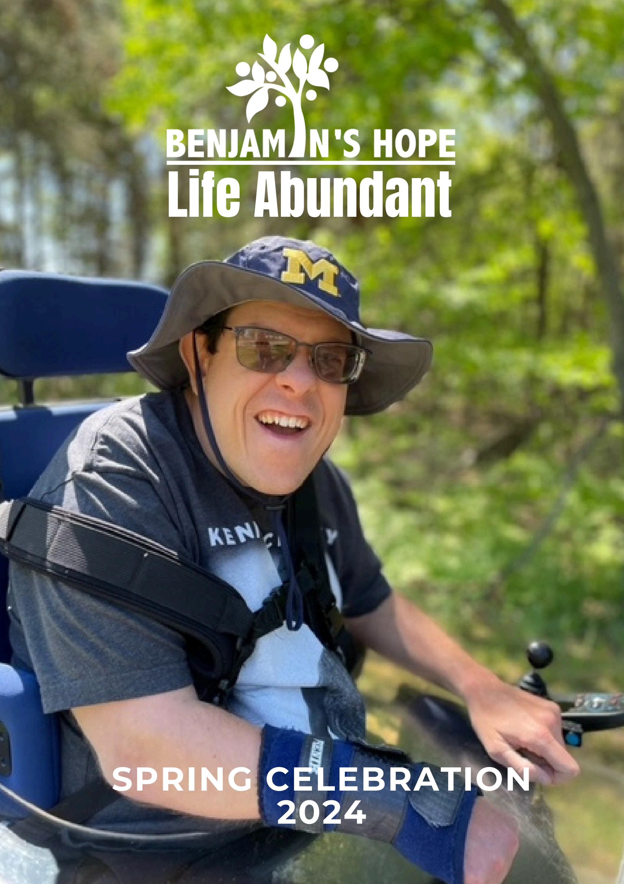 Benjamin's Hope Spring 2024 Newsletter by Benjamin's Hope - Issuu