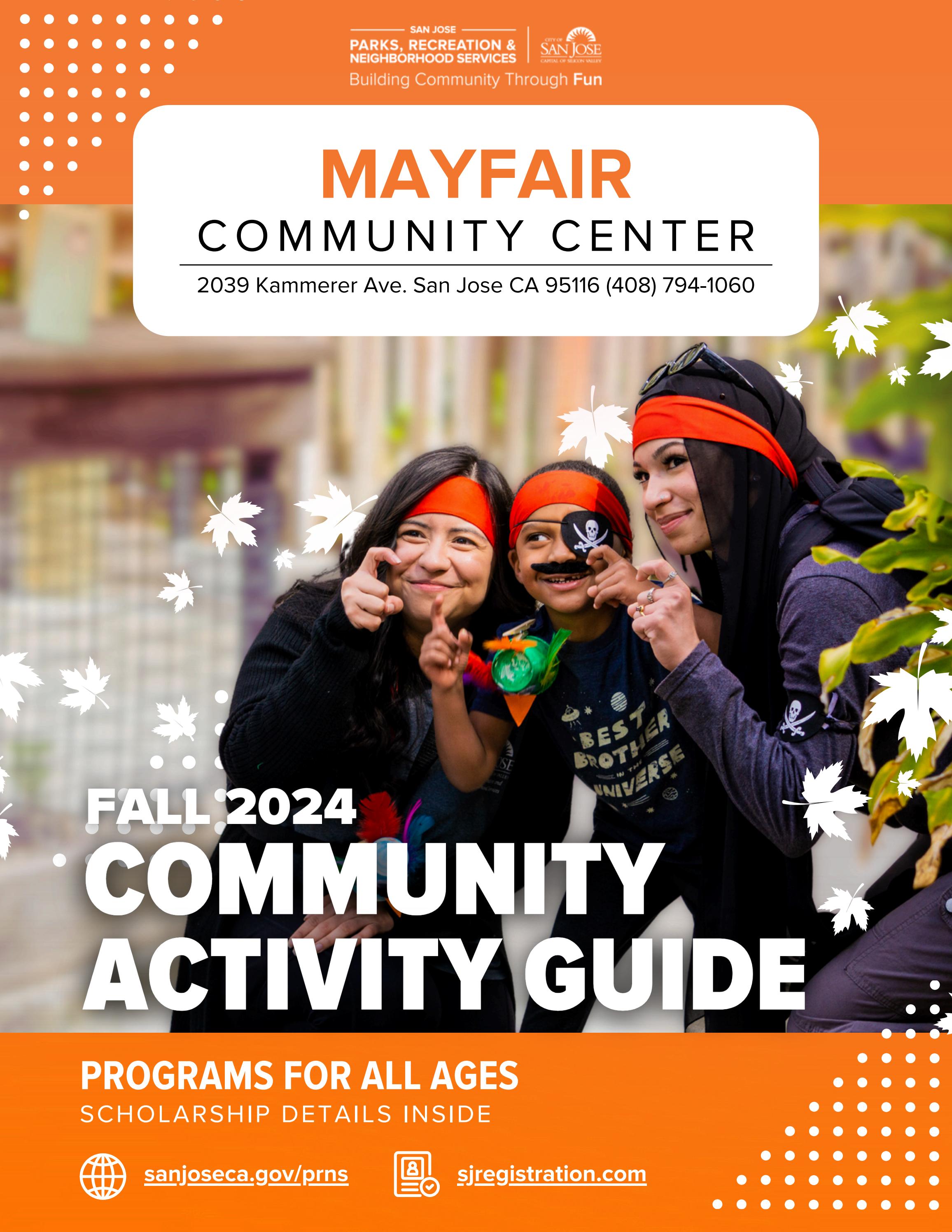 Mayfair Community Center | Fall 2024 Community Activity Guide by San ...