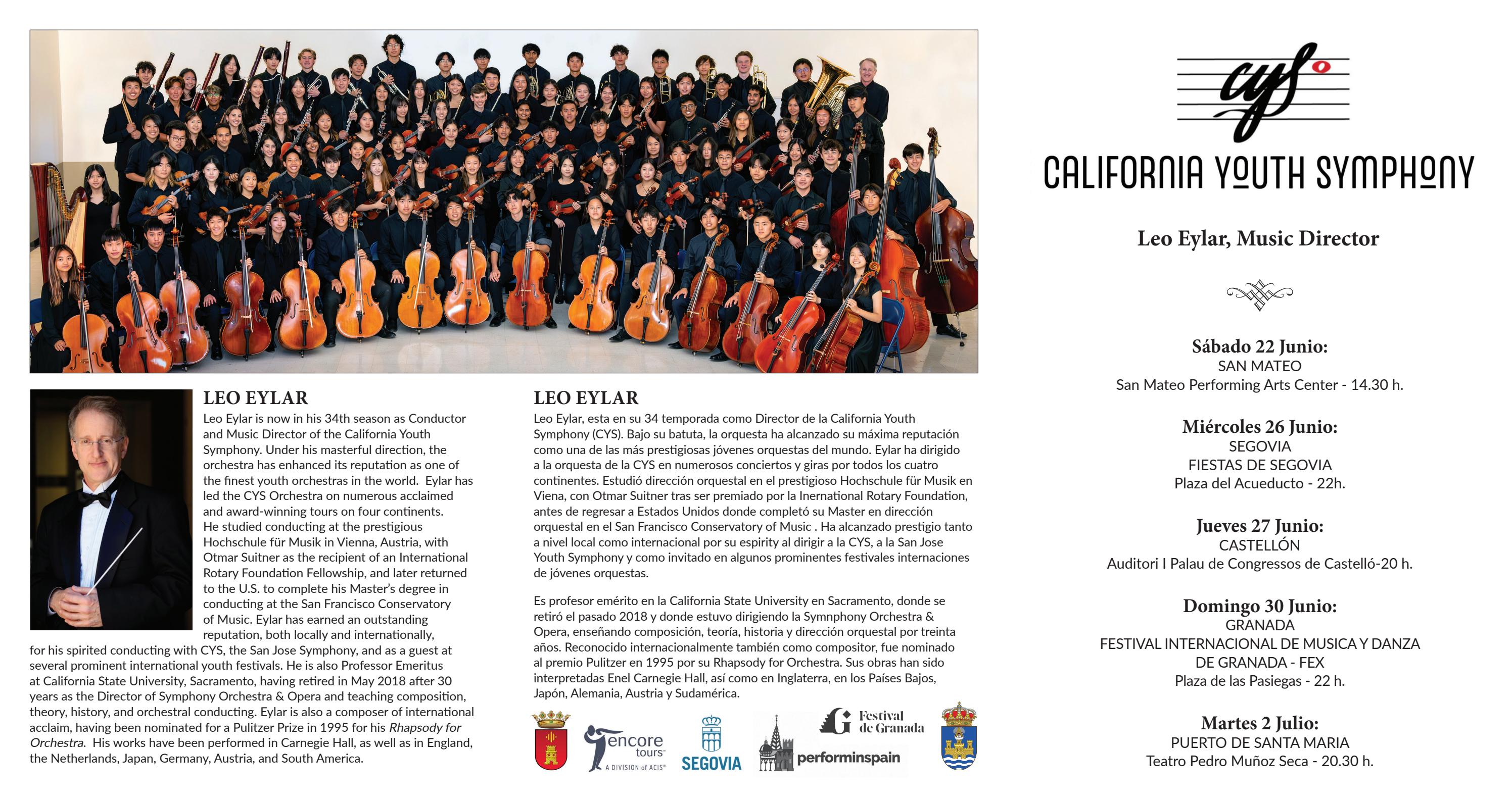 CYS Buen Viaje Concert by California Youth Symphony - Issuu