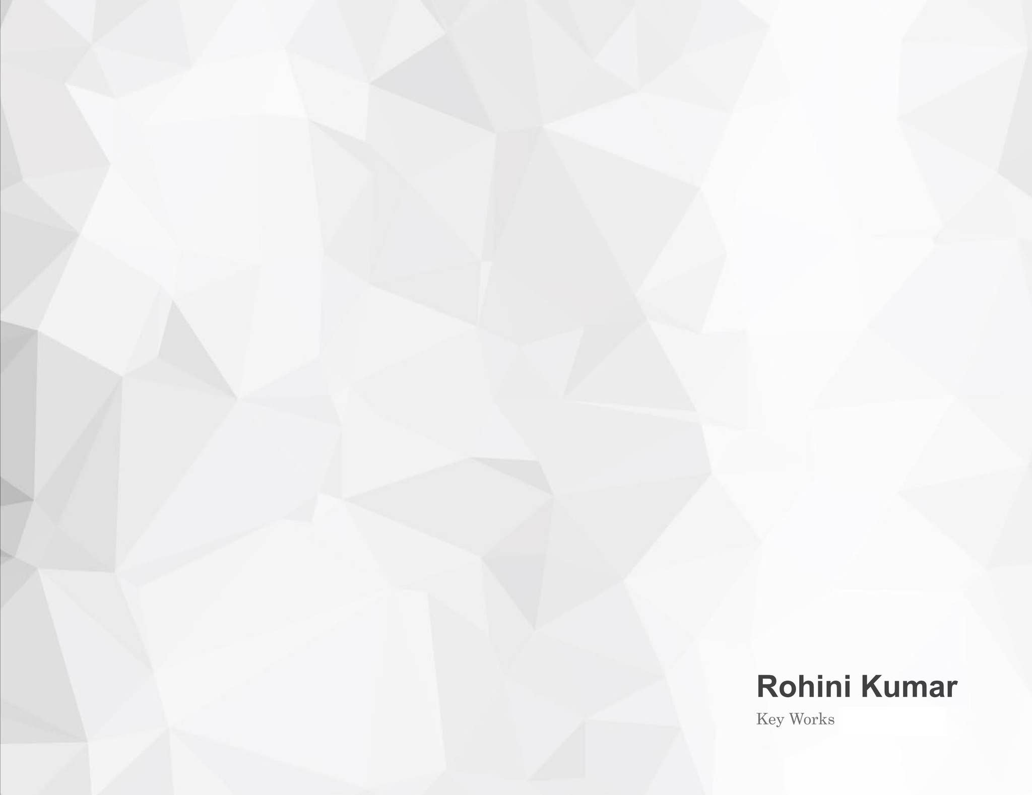 Architecture Portfolio - Rohini Kumar by Rohini Kumar - Issuu