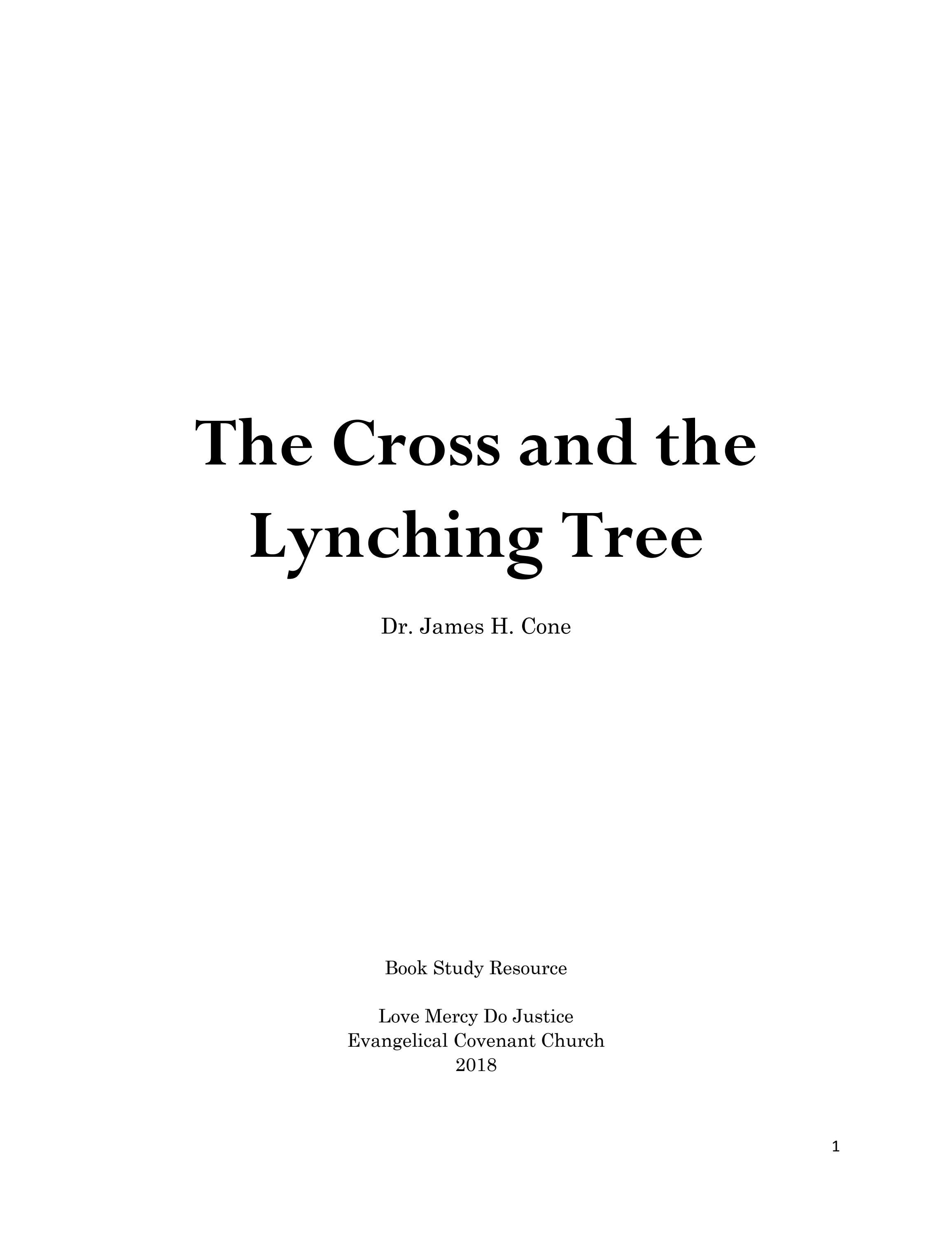 The Cross and the Lynching Tree by demandside - Issuu