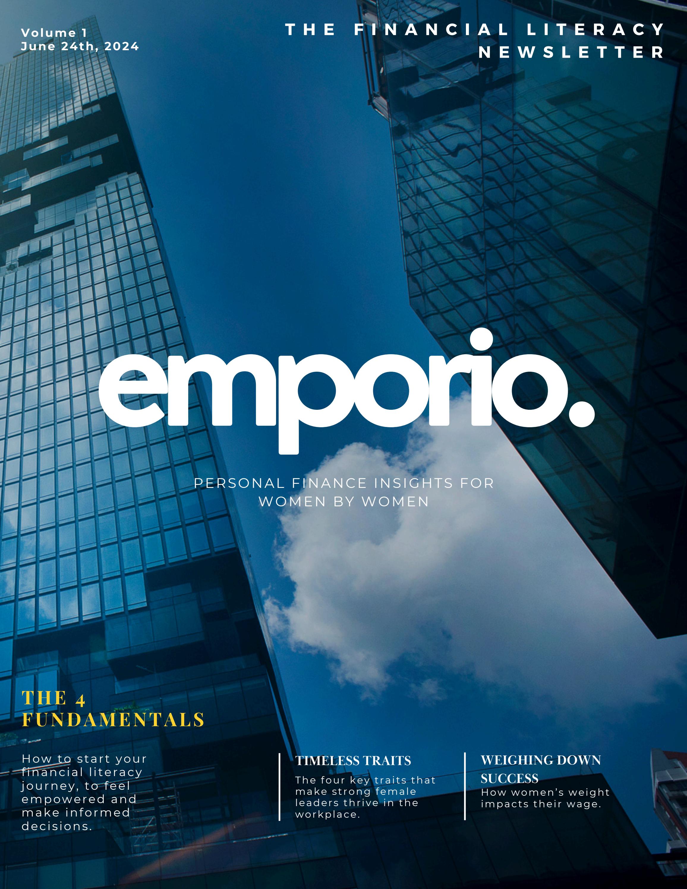 Emporio Financial Literacy Newsletter Volume 1 by Emporio - Issuu