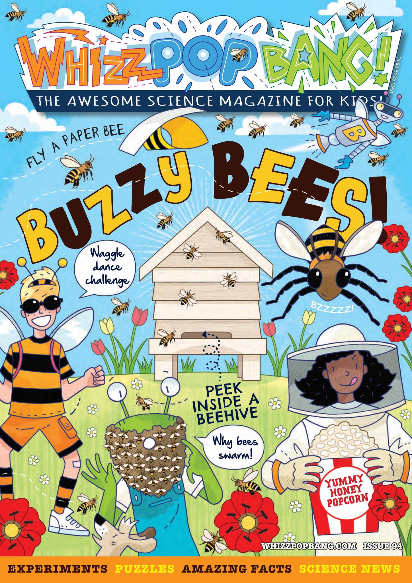 Whizz Pop Bang Science Magazine for Kids! Issue 94: BUZZY BEES! by Whizz Pop Bang - Issuu