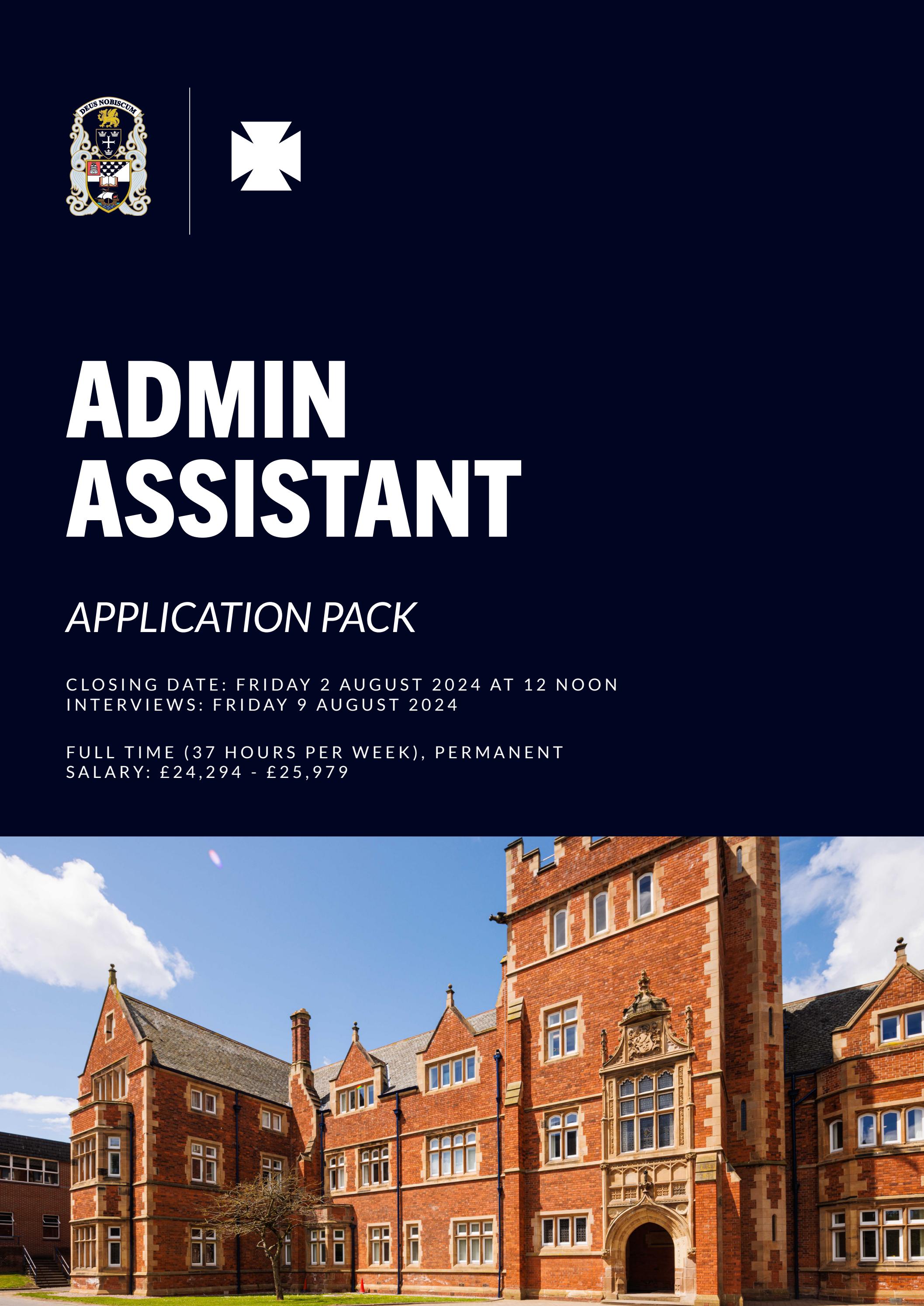 Admin Assistant - Application Pack by methody - Issuu