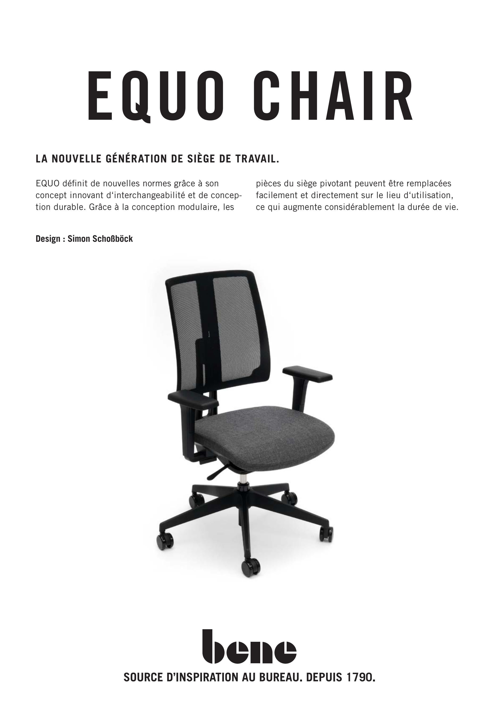 fiche-technique-bene-equo-chair by Bene Office - Issuu