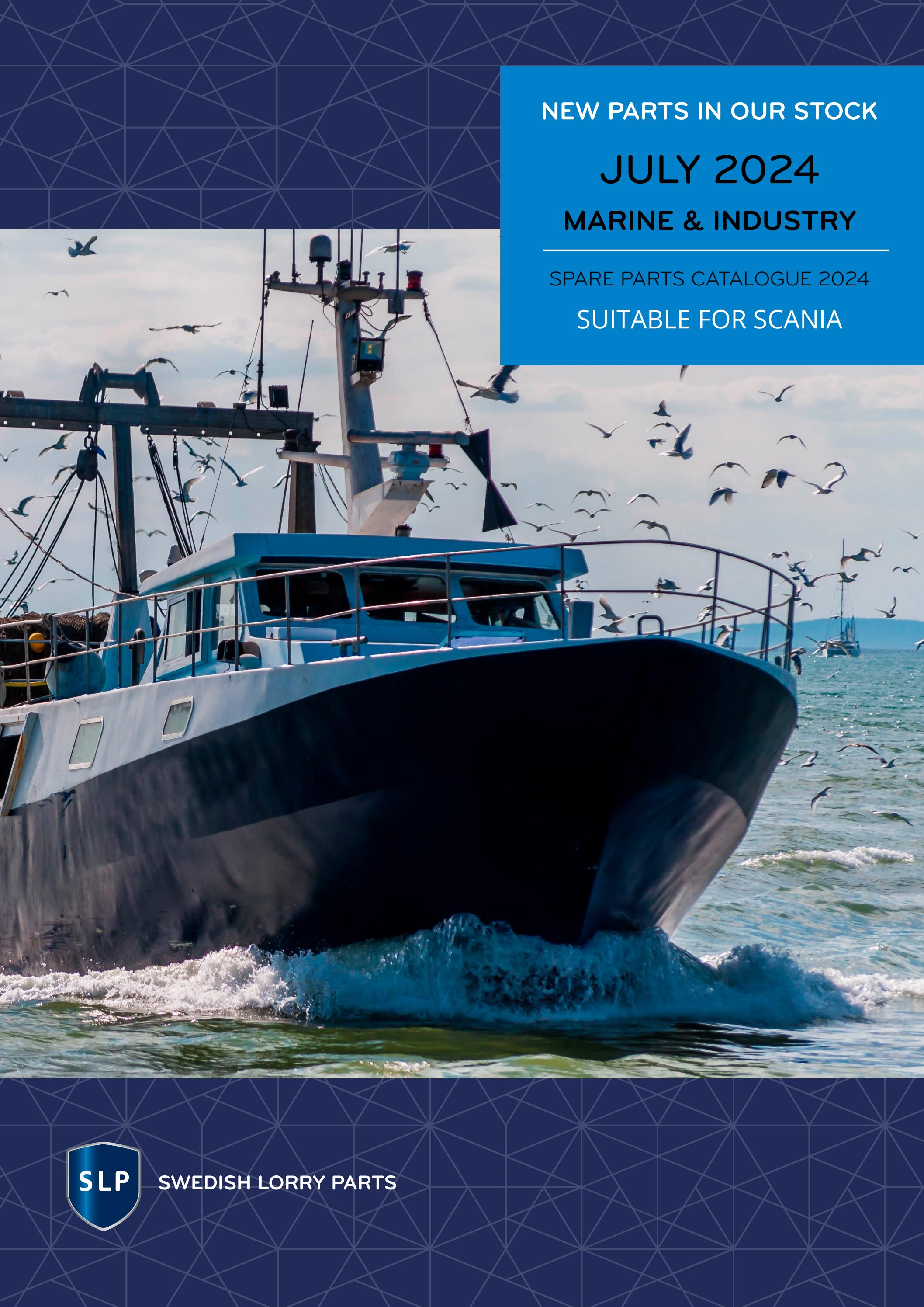 SLP New Parts_July 2024_MarineAndInd_Scania by SLP - Swedish Lorry ...