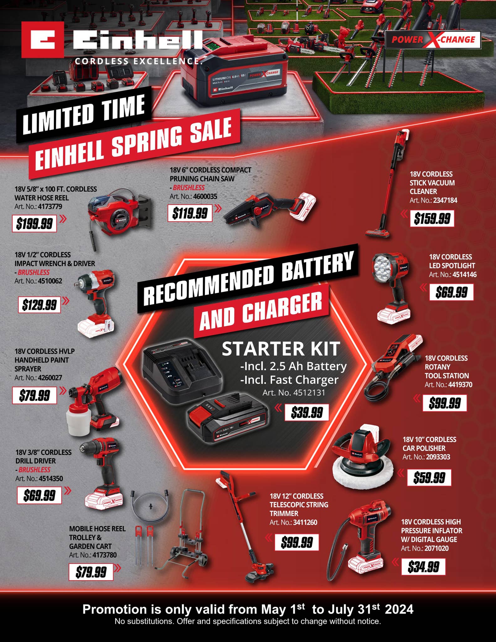 Einhell Spring Sale Flyer by lordcoautoparts - Issuu
