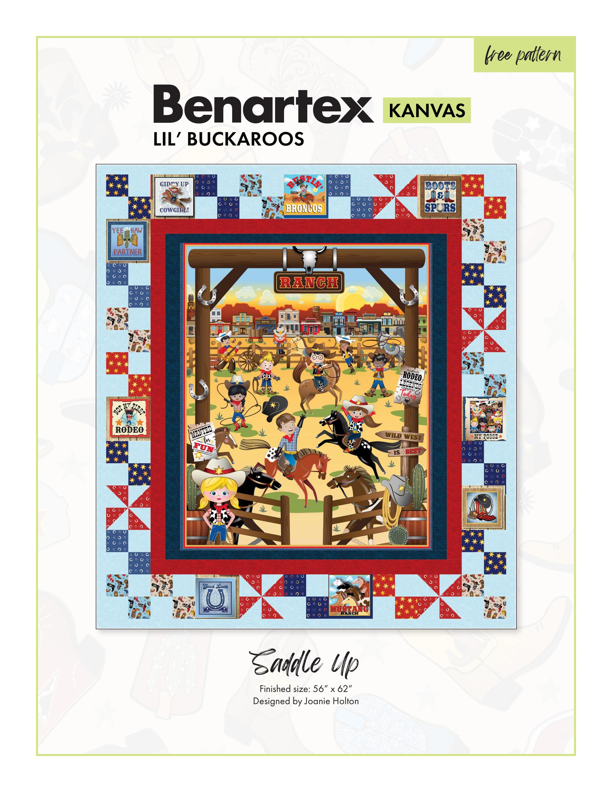 Benartex - Saddle Up Free Pattern by EE Schenck Company - Issuu