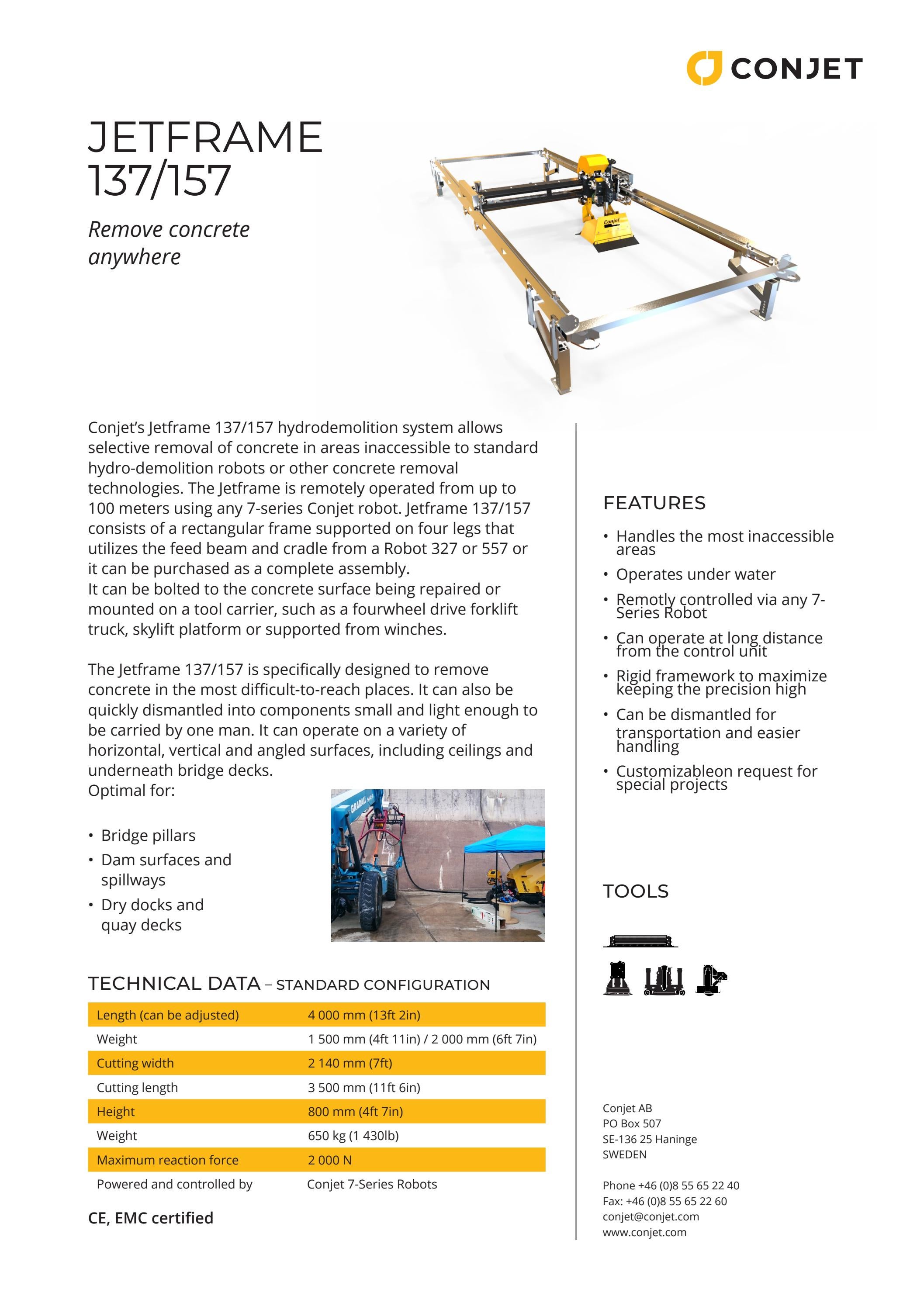 JETFRAME 137/157 by conjet - Issuu