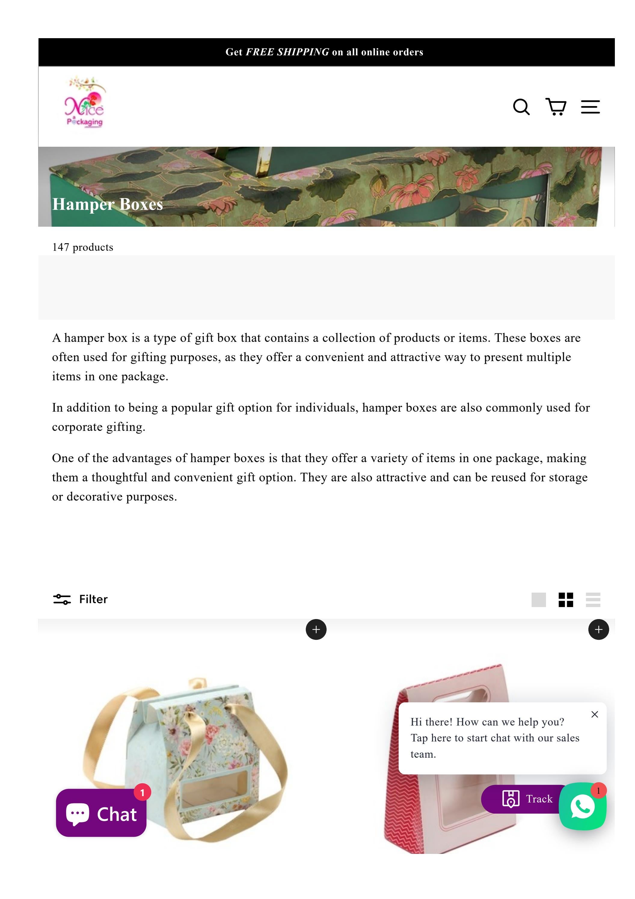 Hampers Boxes | Premium Packaging for All Occasions for Gifting & Packaging – Nice Packaging by ...