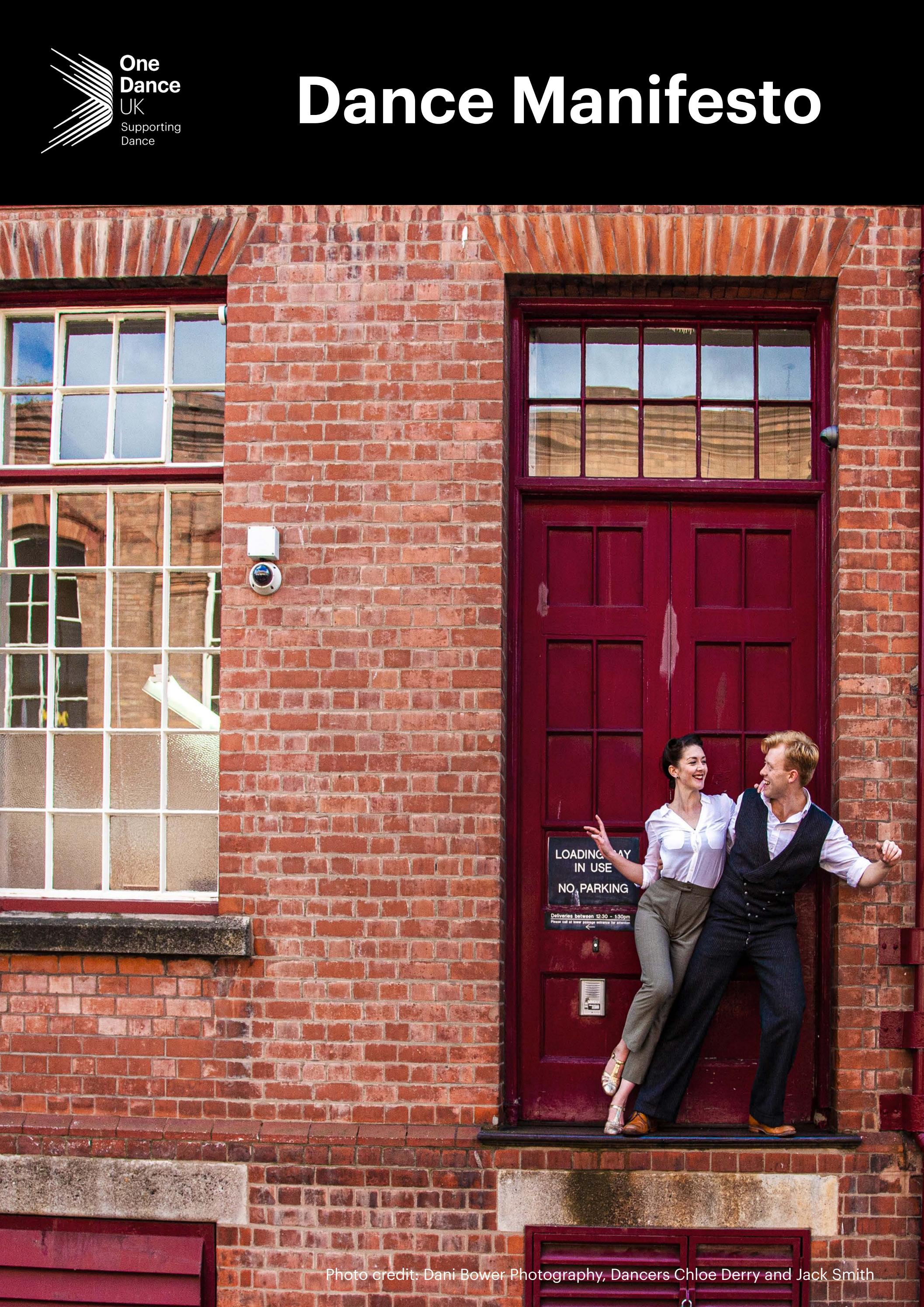 One Dance UK's Dance Manifesto by One Dance UK - Issuu