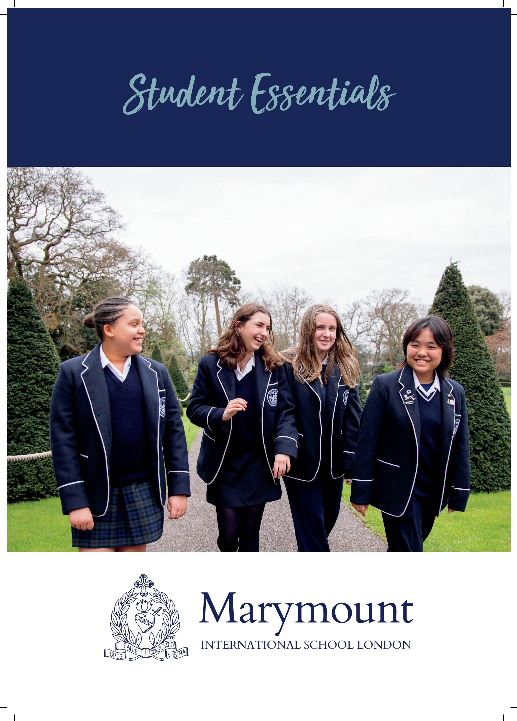 Marymount Student Essentials by Marymount London - Issuu