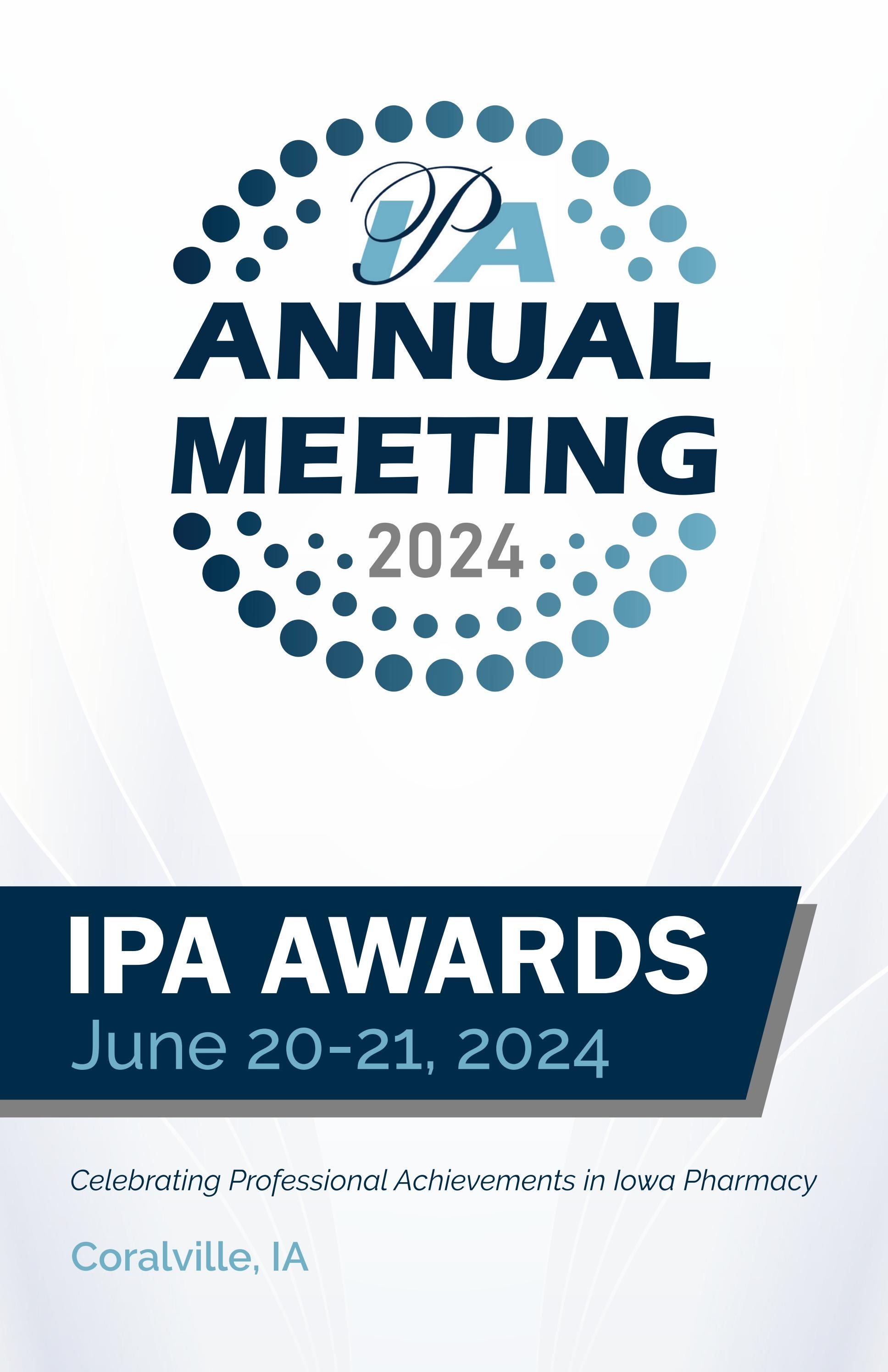 2024 IPA Awards Book by Iowa Pharmacy Association - Issuu