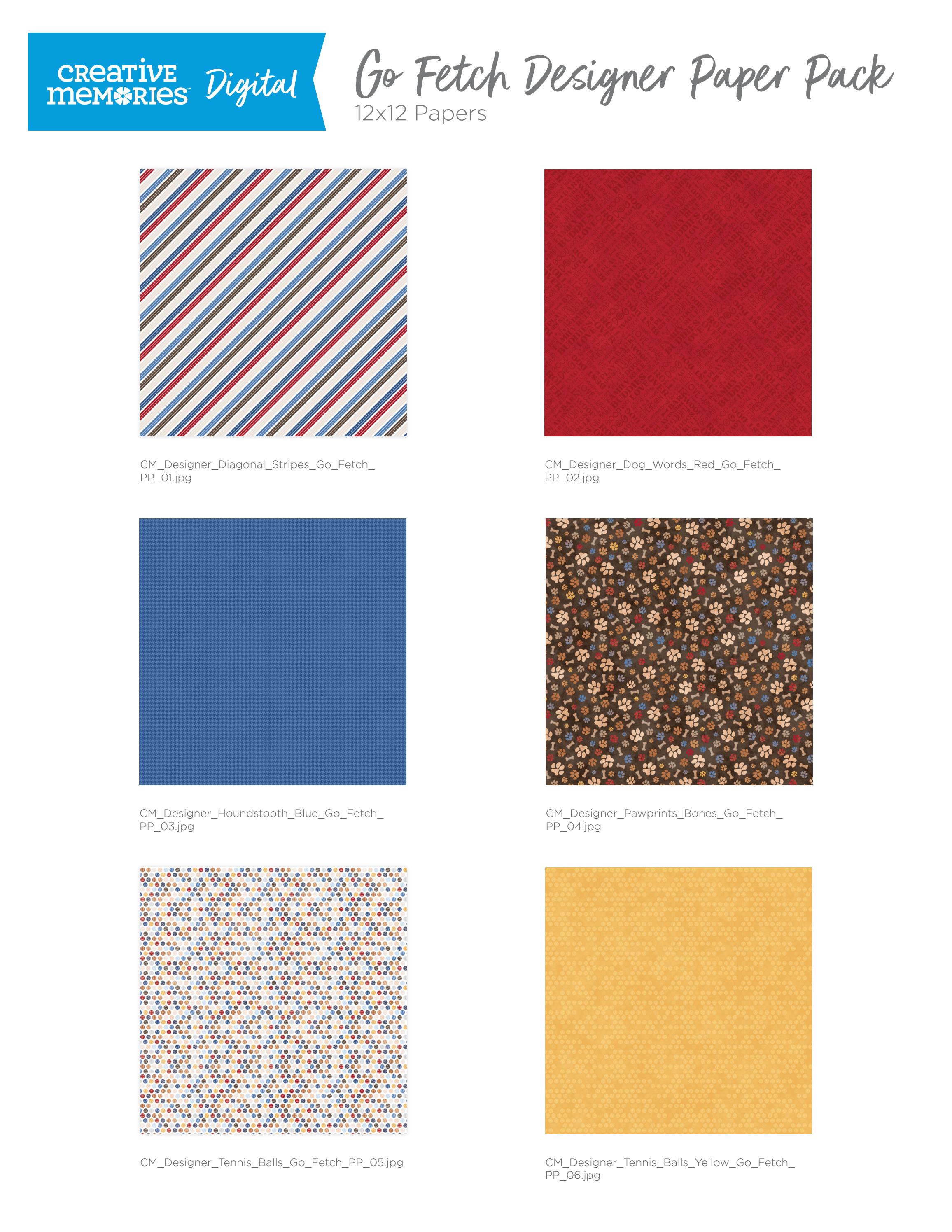 Go Fetch Digital Artwork Kit Preview by Creative Memories - Issuu