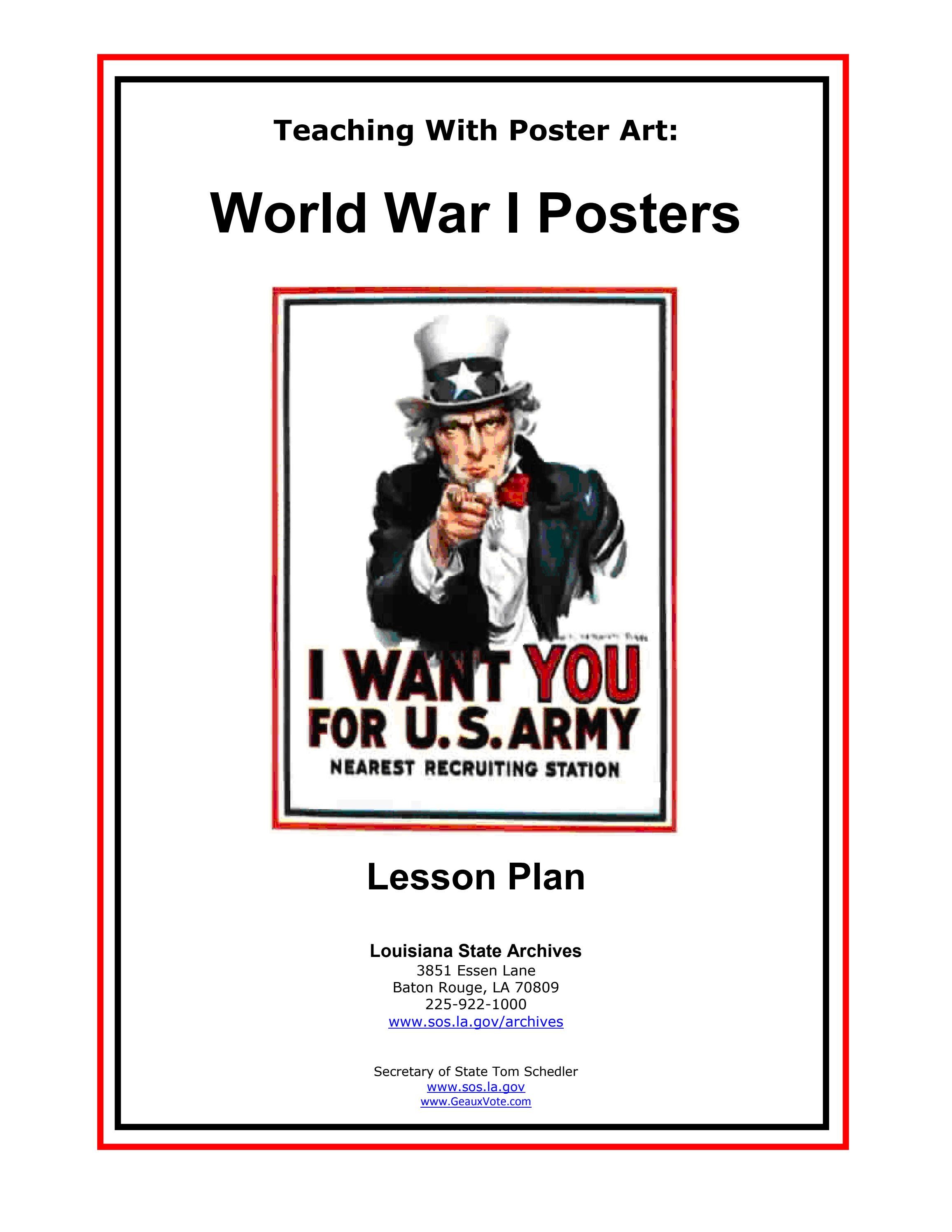 World War I posters by demandside - Issuu