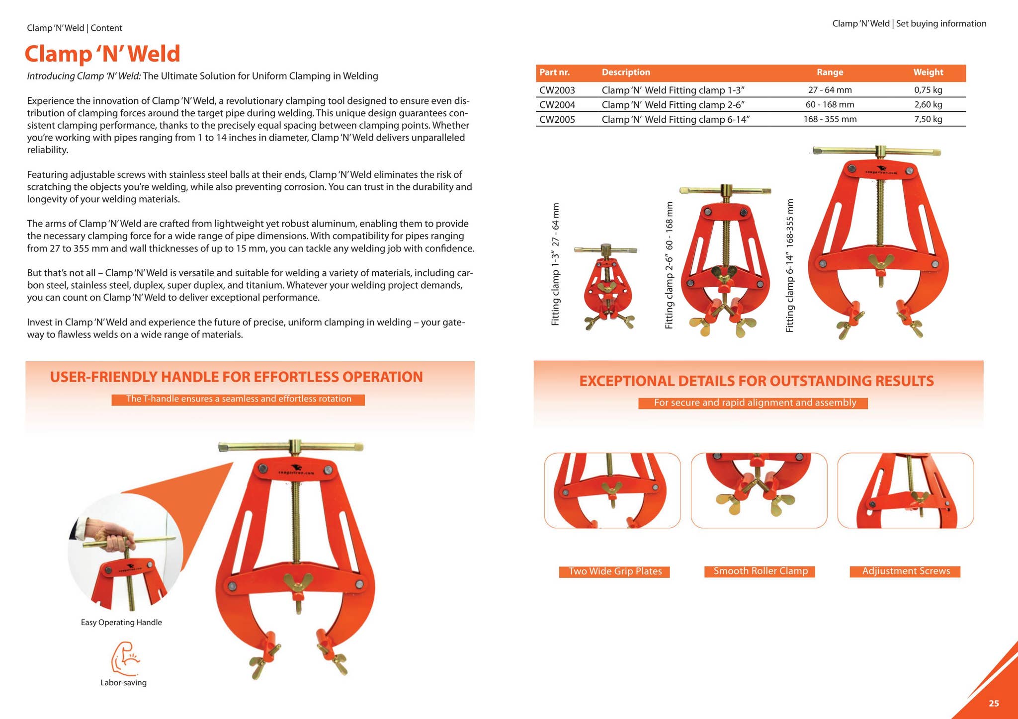 PIPE CLAMP by United Welding Supplies - Issuu