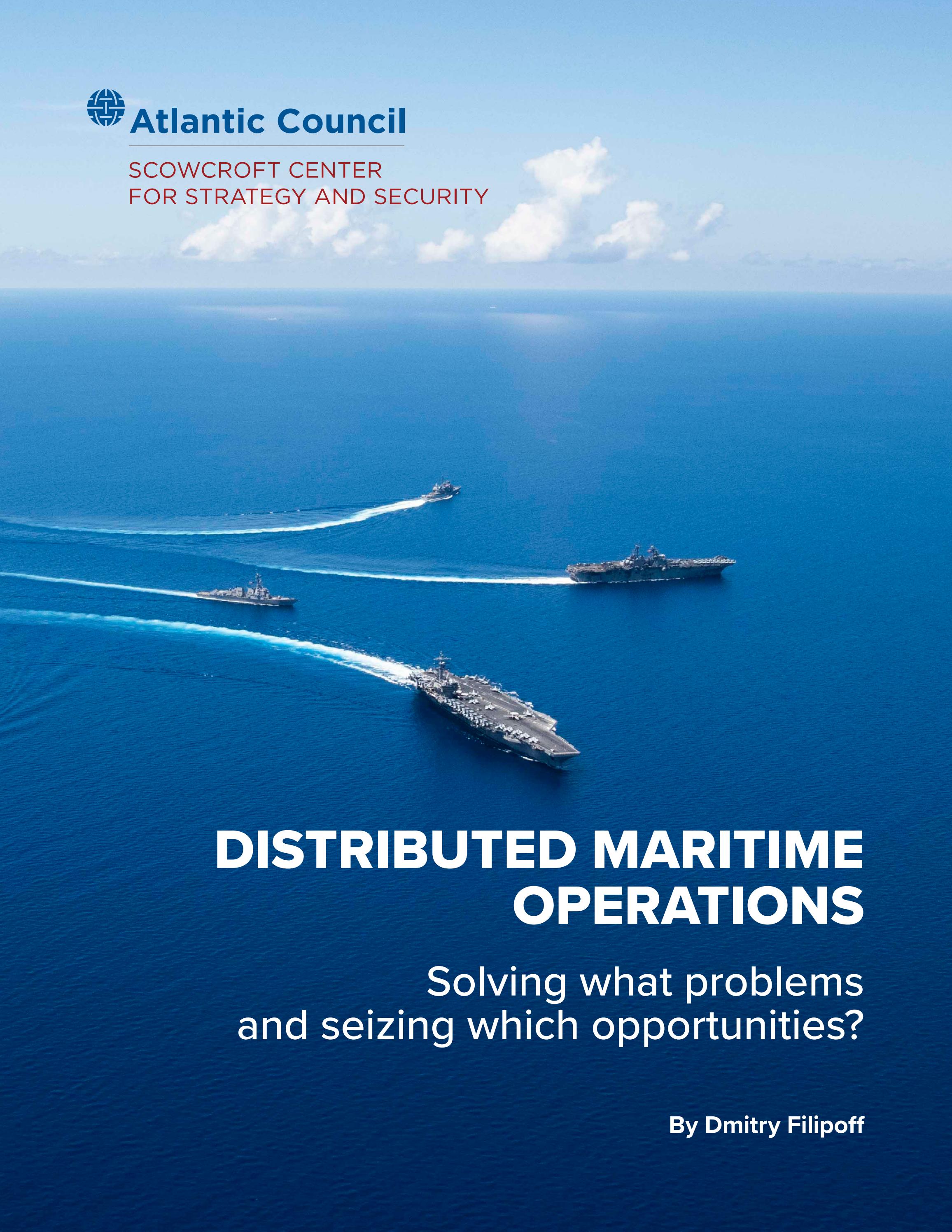 Distributed Maritime Operations-Solving what problems and seizing which ...