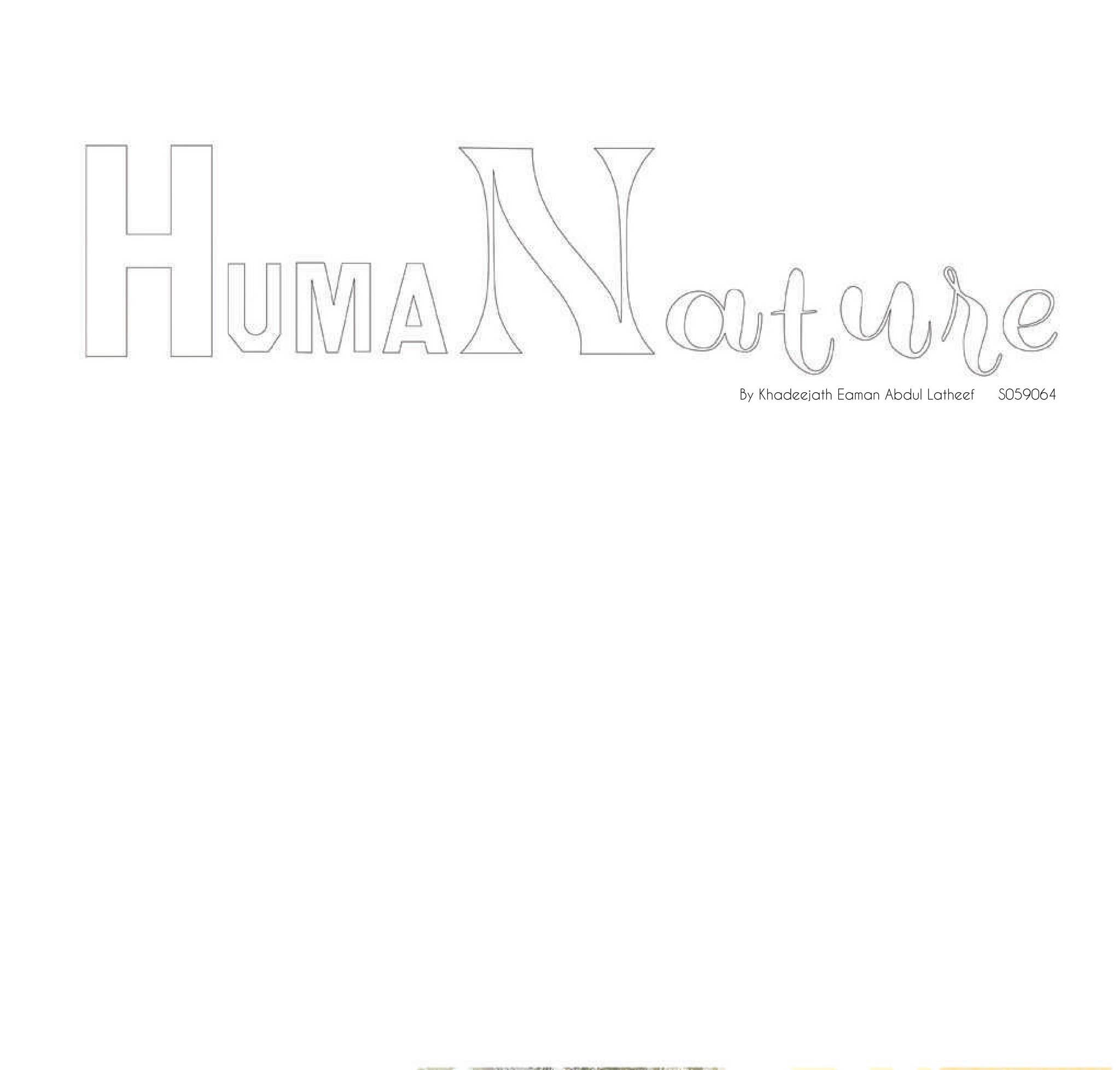 BAAD: Design project 5: HumaNature by Khadheejath Eeman Abdul Latheef ...