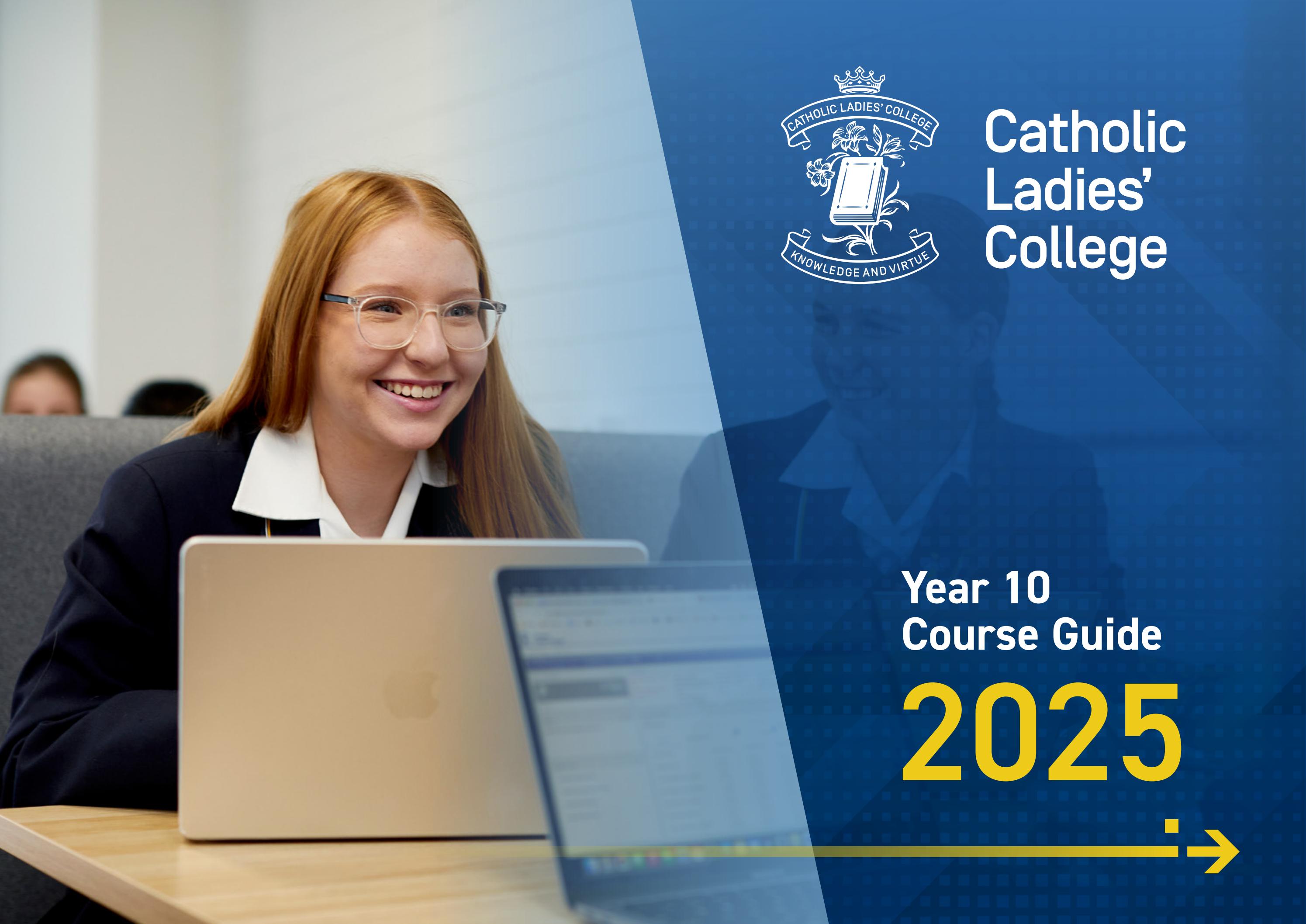 CLC Year 10 2025 Course Guide by Catholic Ladies' College - Issuu
