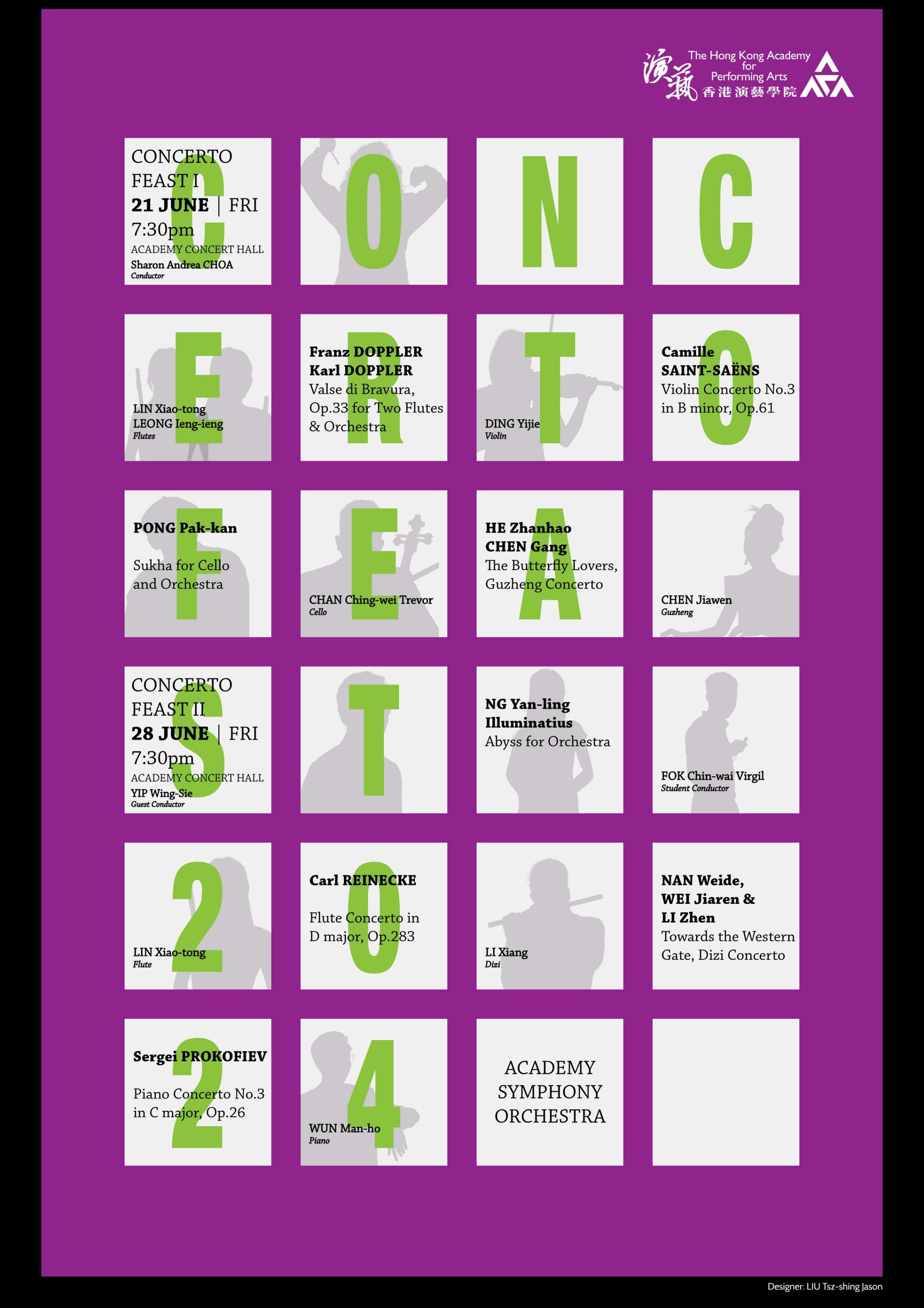 Concerto Feast Concert Programme by May Leung - Issuu