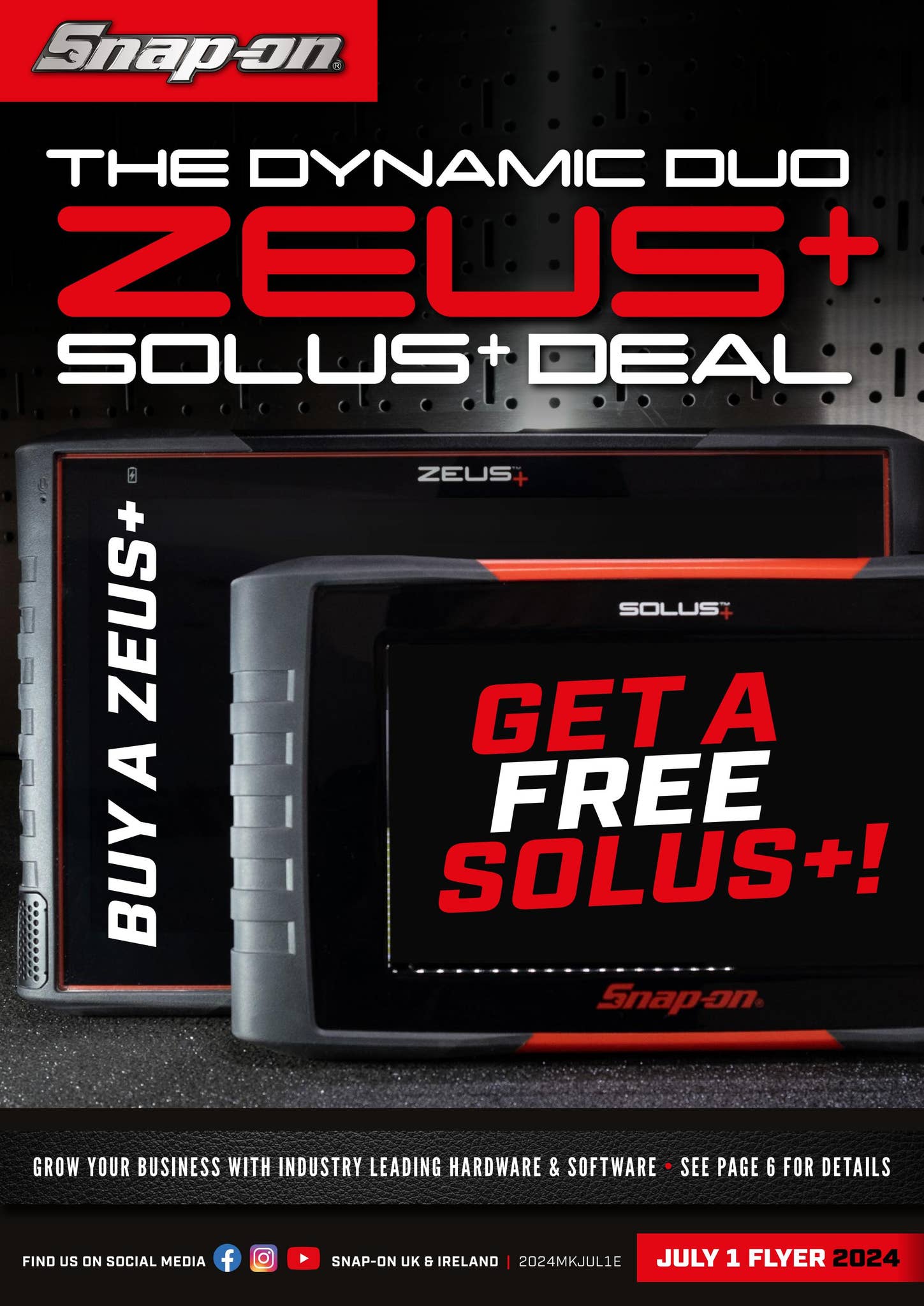 Snap-on Tools July 1 Flyer Euro by Snap-on Tools UK/IE - Issuu