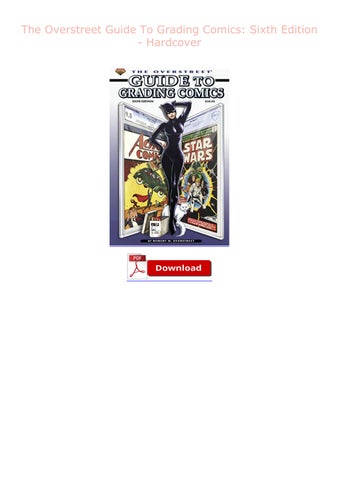 book ️[READ] ️ The Overstreet Guide To Grading Comics: Sixth Edition ...
