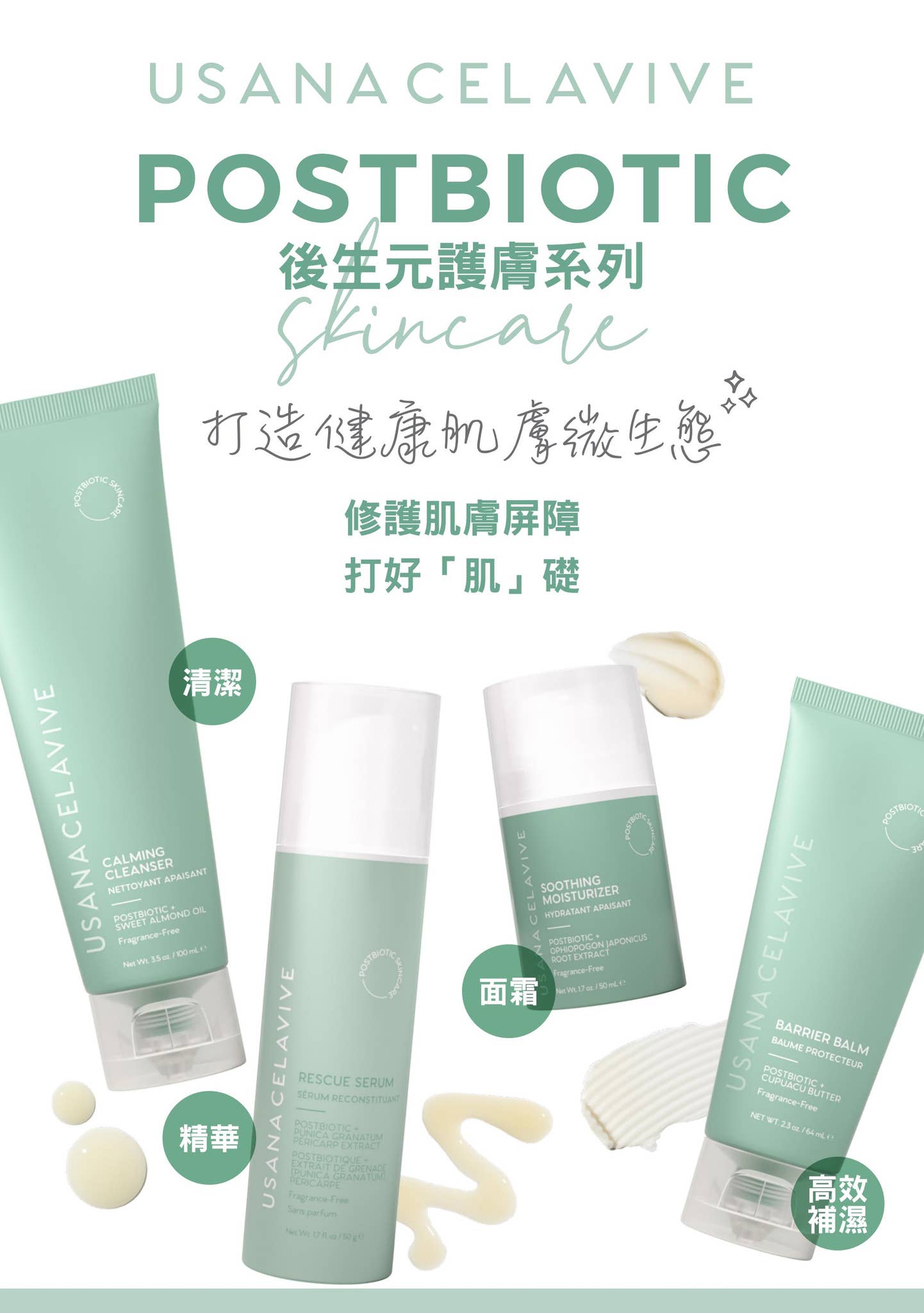 USANA CELAVIVE Postbiotic 後生元護膚系列小冊子 by USANA Hong Kong - Issuu