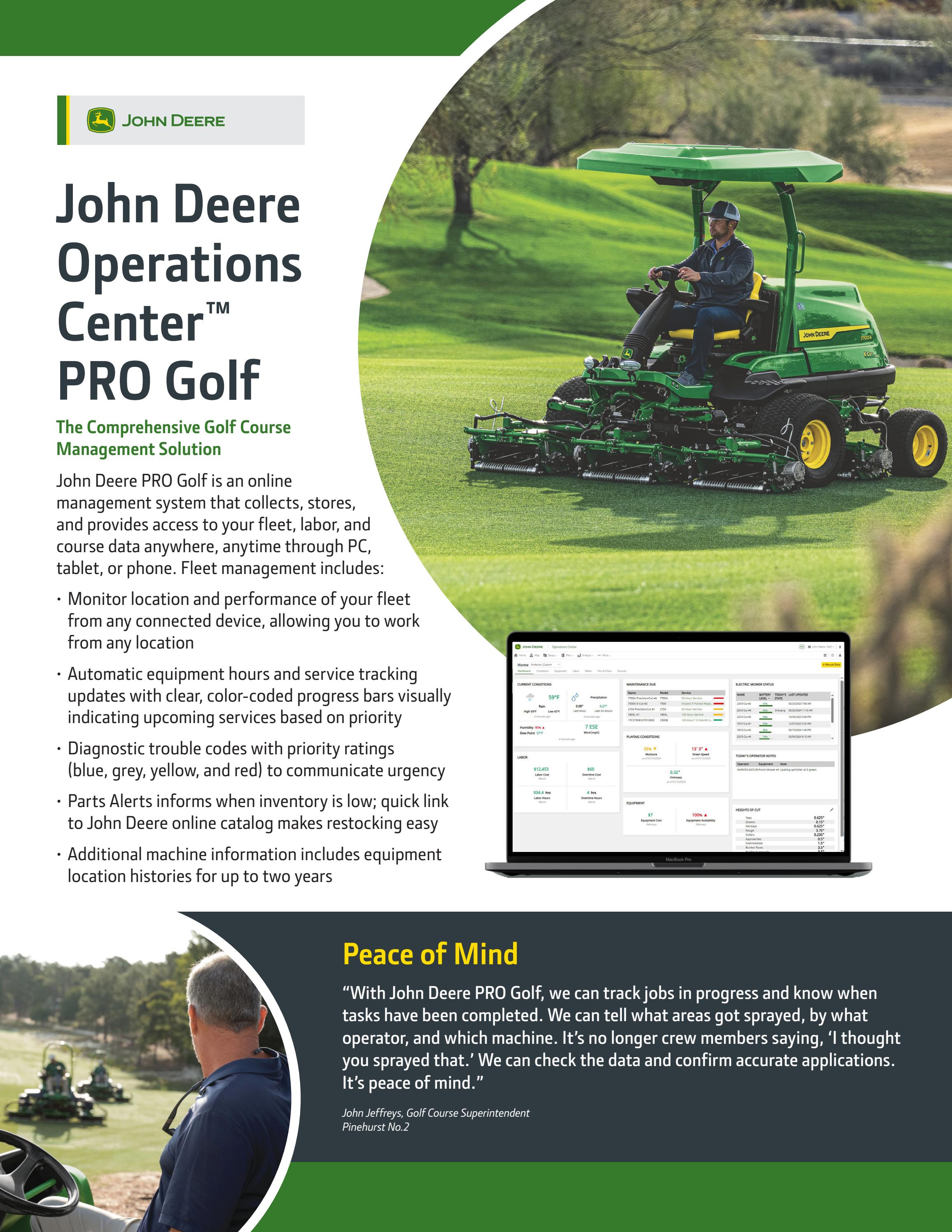 John Deere Operations Center PRO Golf by EnnsBrothers - Issuu