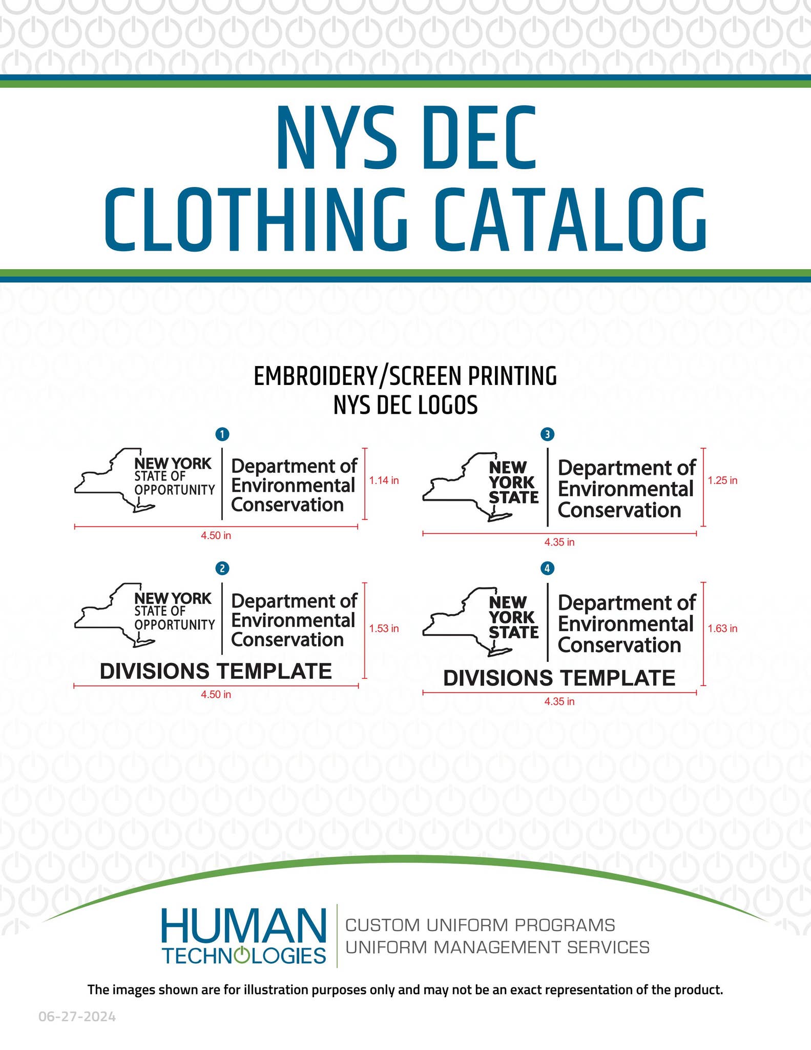 Human Technologies - NYS DEC Clothing Catalog by Human Technologies - Issuu