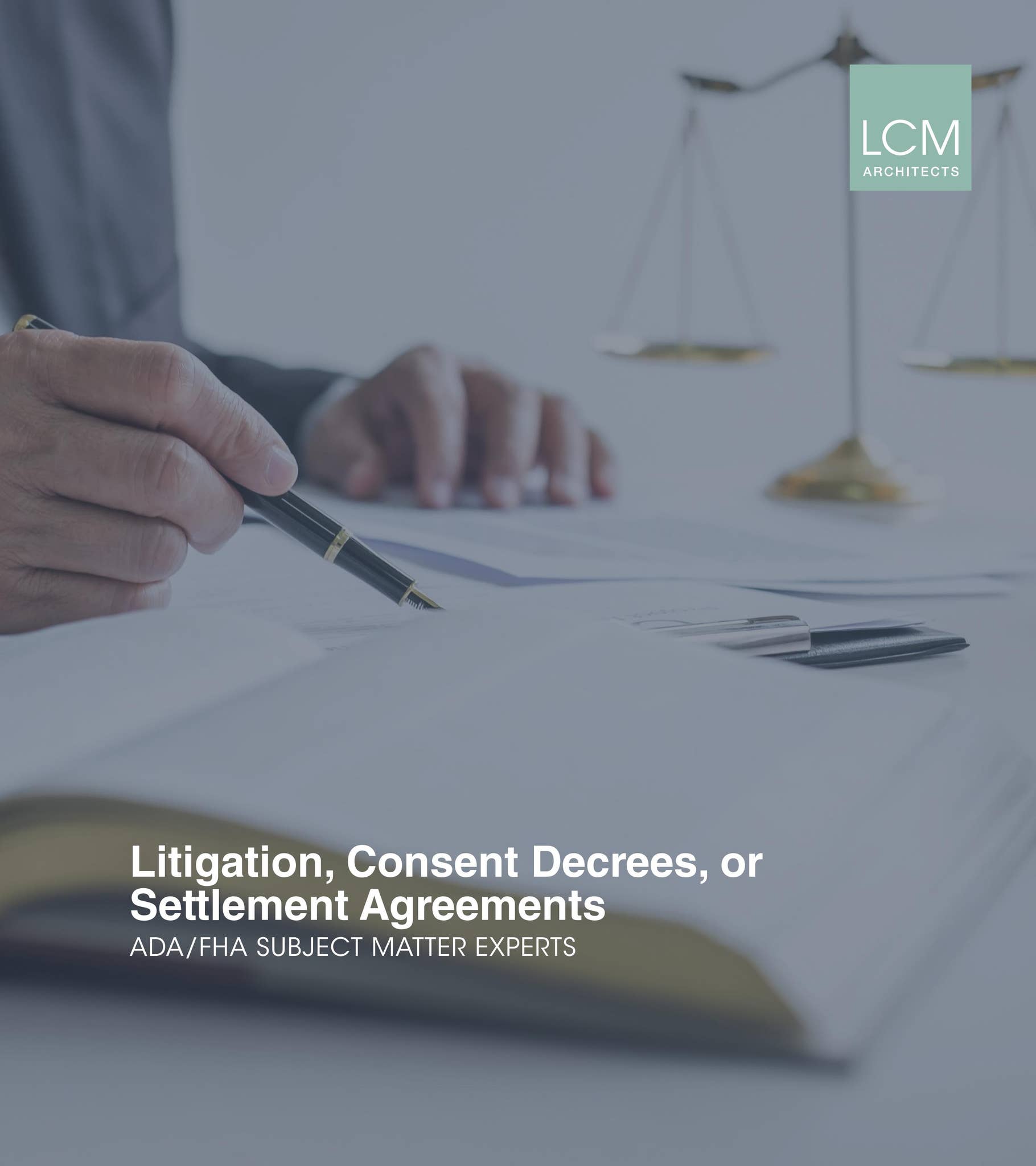 ADA/FHA Strategic Consulting: Legal Support by LCM Architects - Issuu