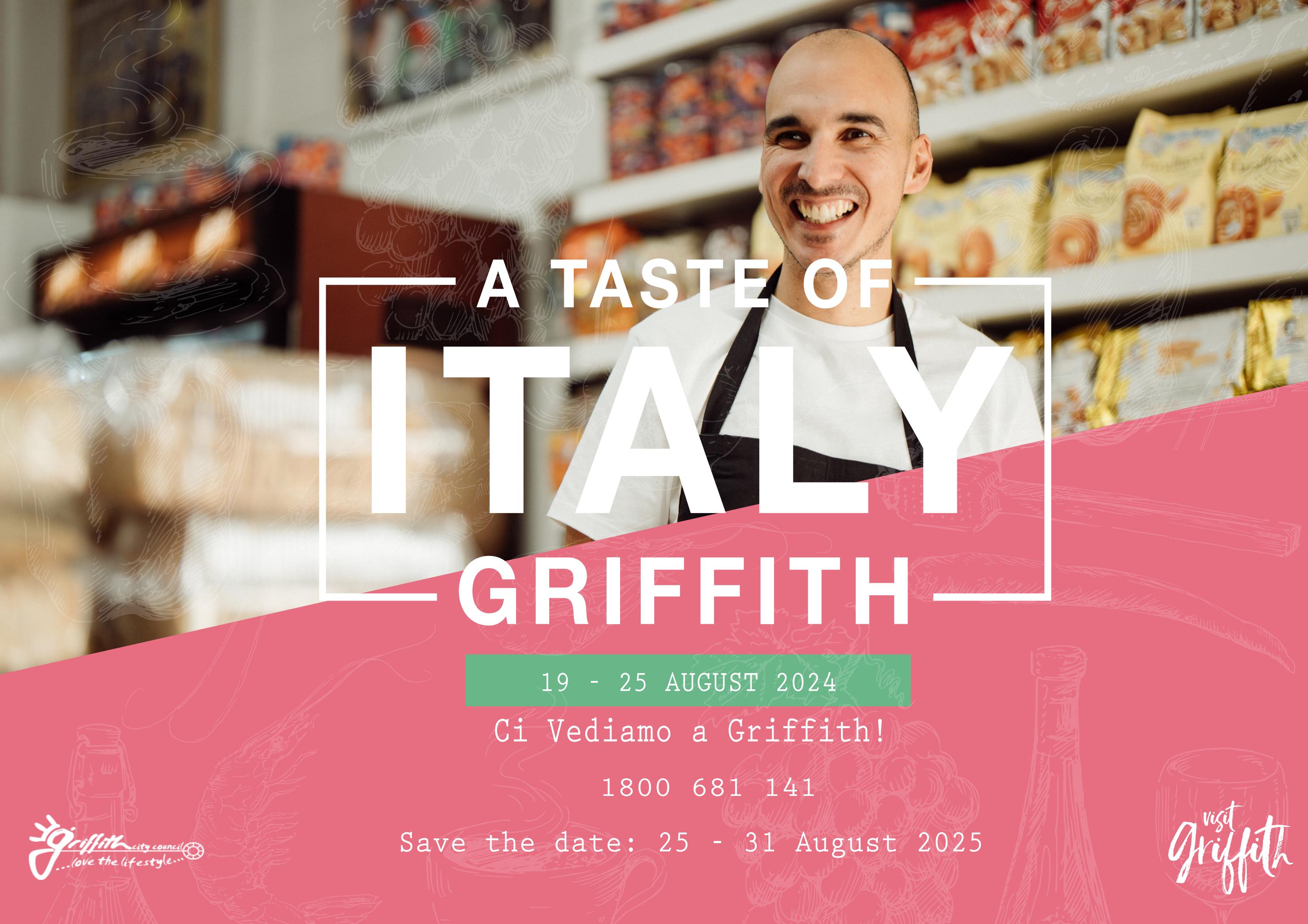 A Taste of Italy Griffith 2024 by Griffith City Council - Issuu