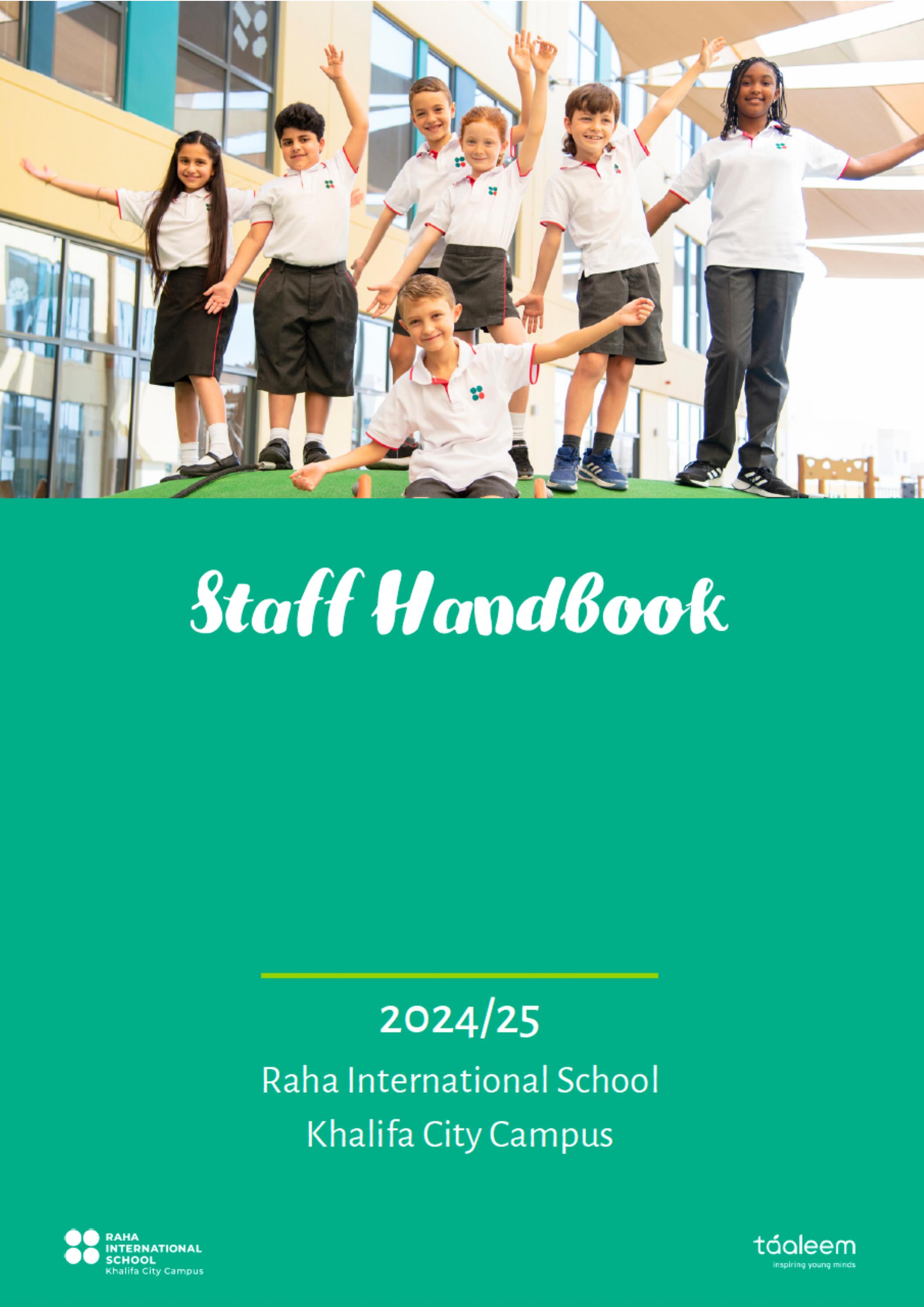 KCC Staff Handbook by Raha International School - Issuu