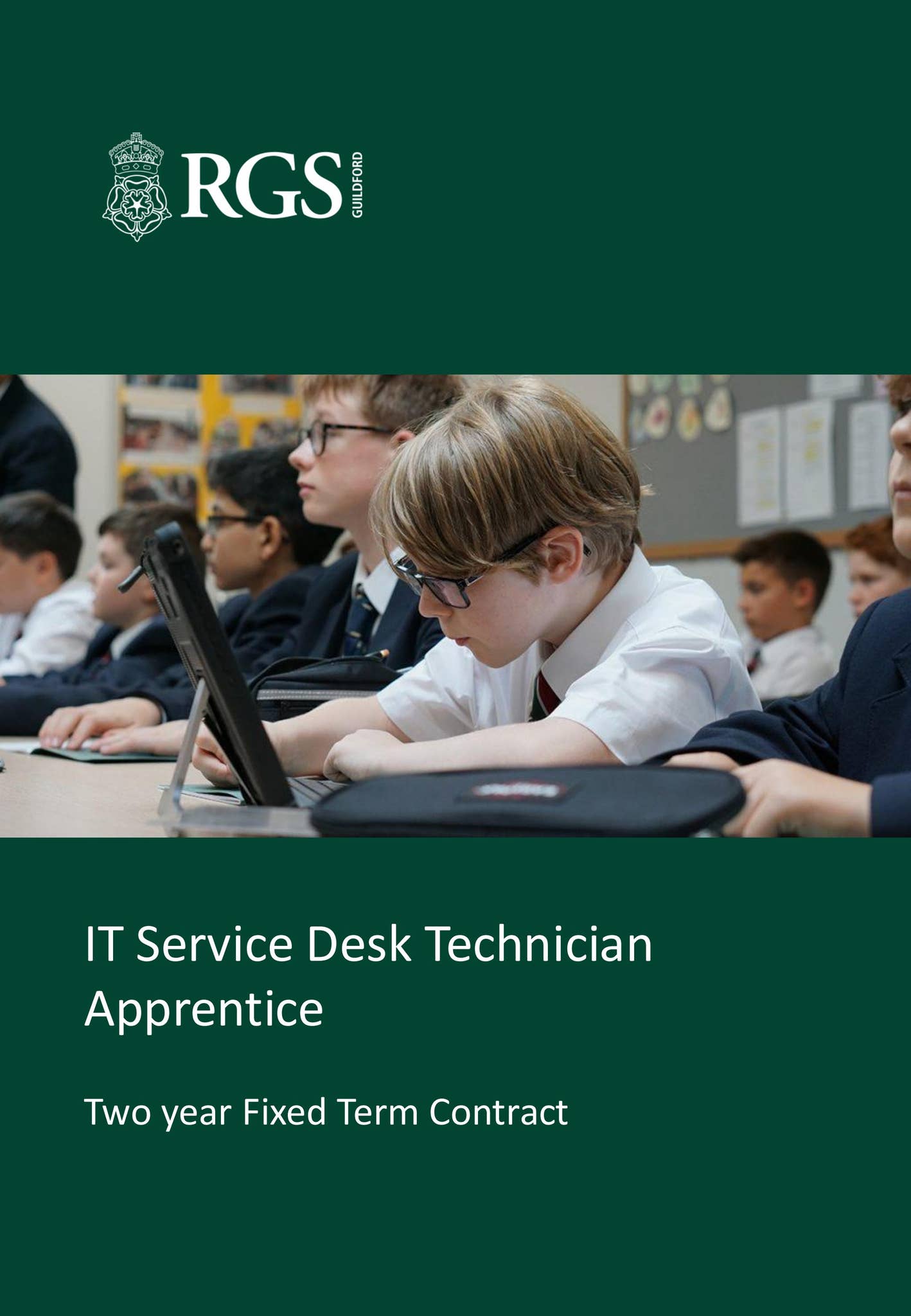 IT Technician Apprentice - Recruitment Pack by Royal Grammar School ...