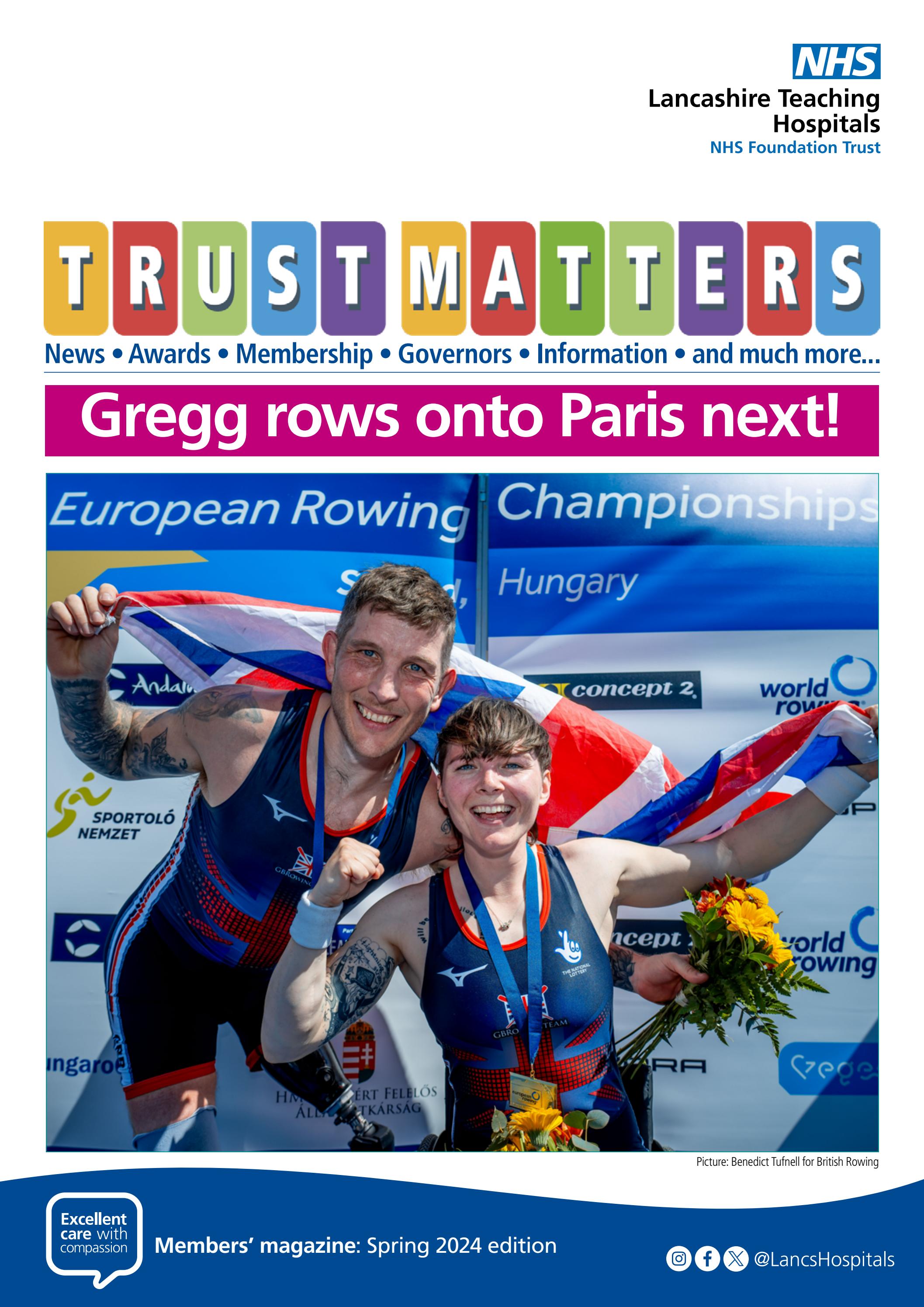 Trust Matters Spring 2024 by Lancashire Teaching Hospitals - Issuu