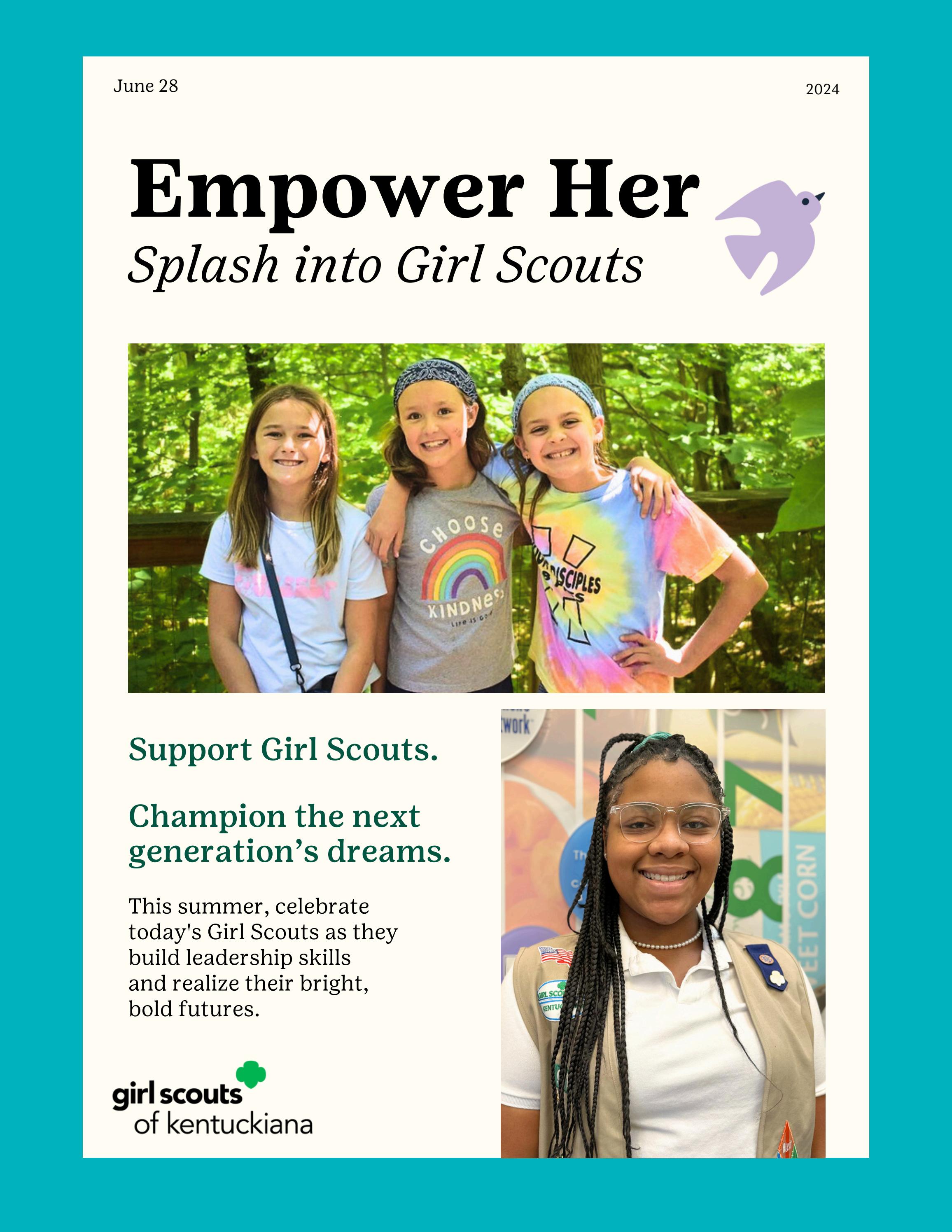 Empower Her: Splash into Girl Scouts by Girl Scouts of Kentuckiana - Issuu