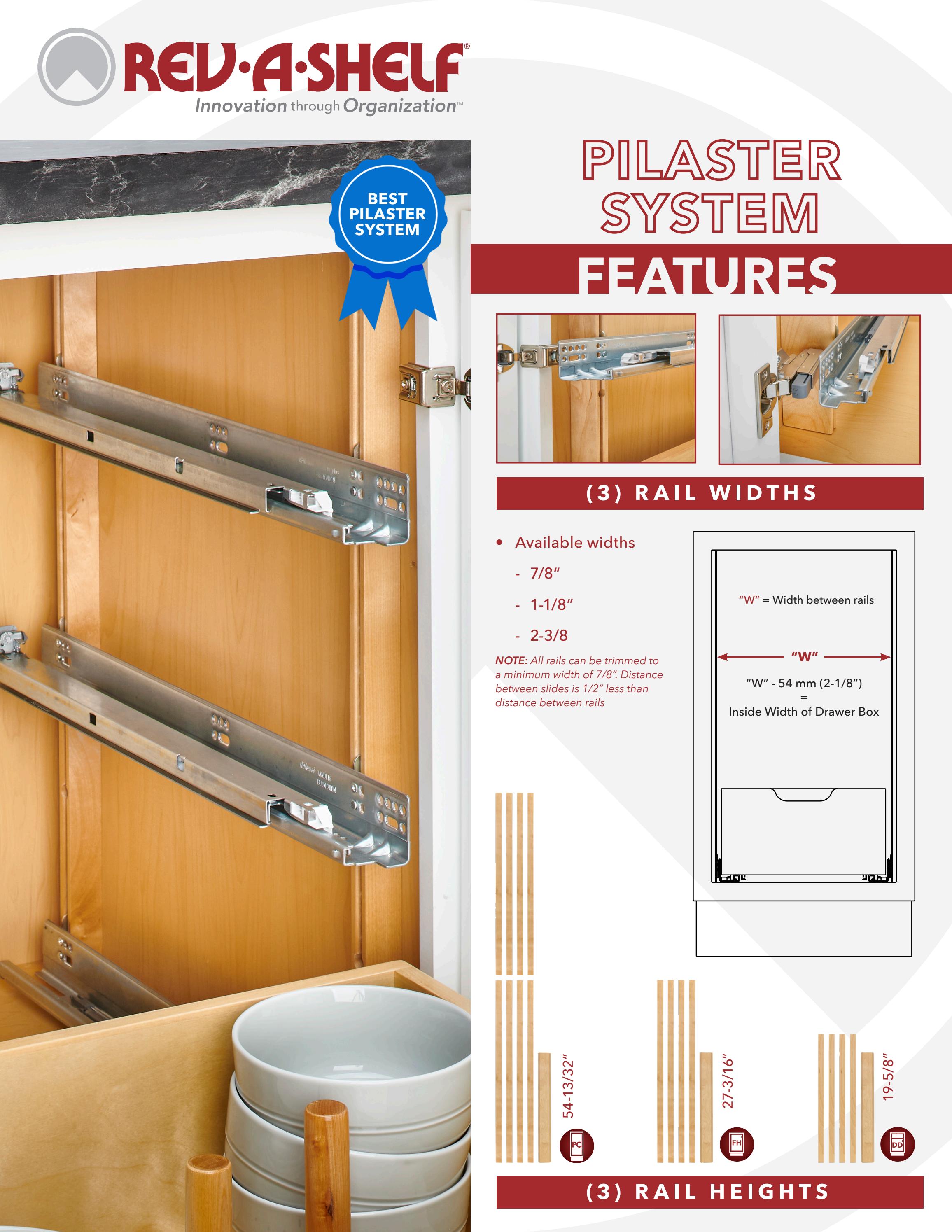 Pilaster Sell Sheet by Rev-A-Shelf - Issuu