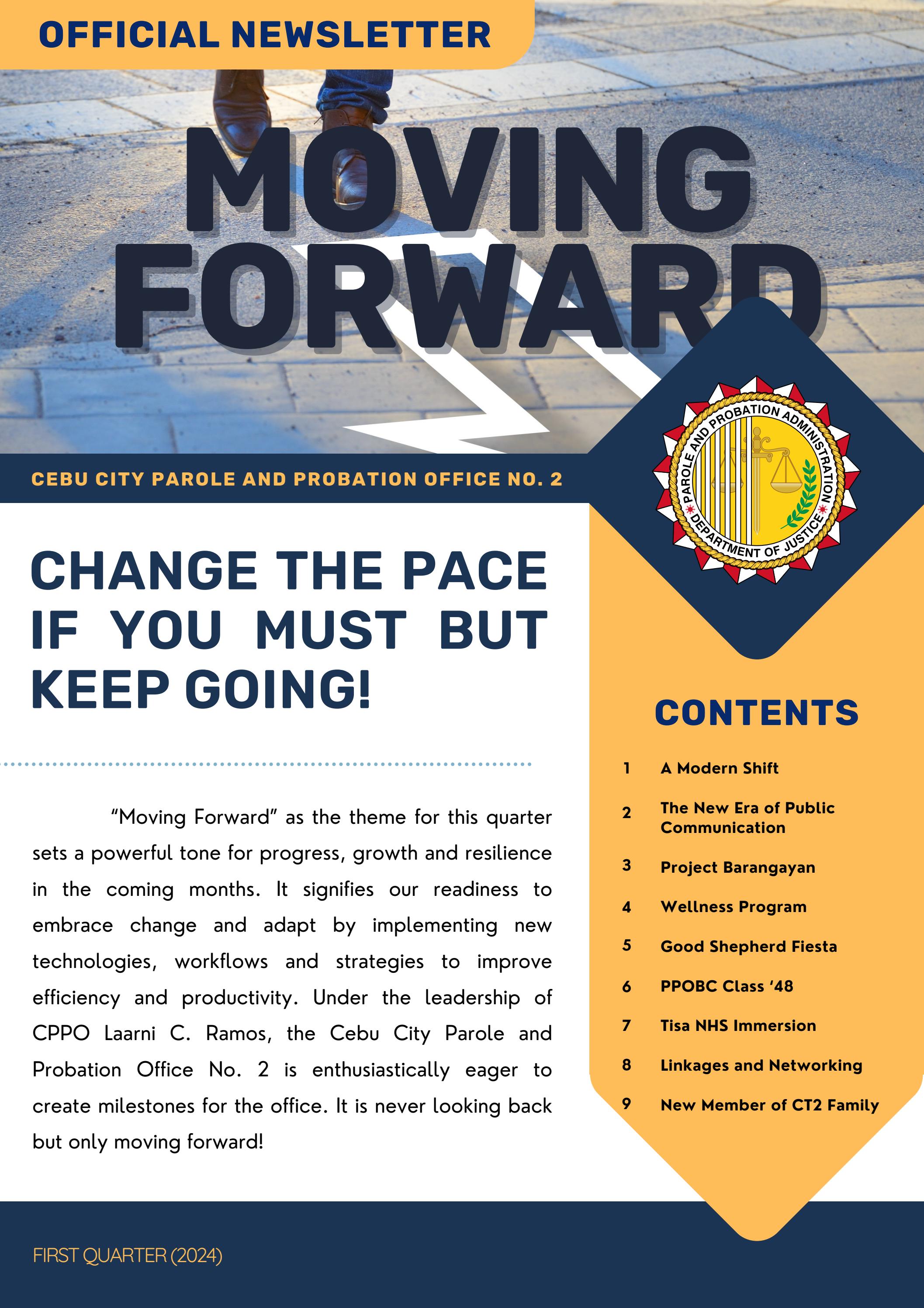 1st Quarter Newsletter: Moving Forward by Cebu City Two Probation ...