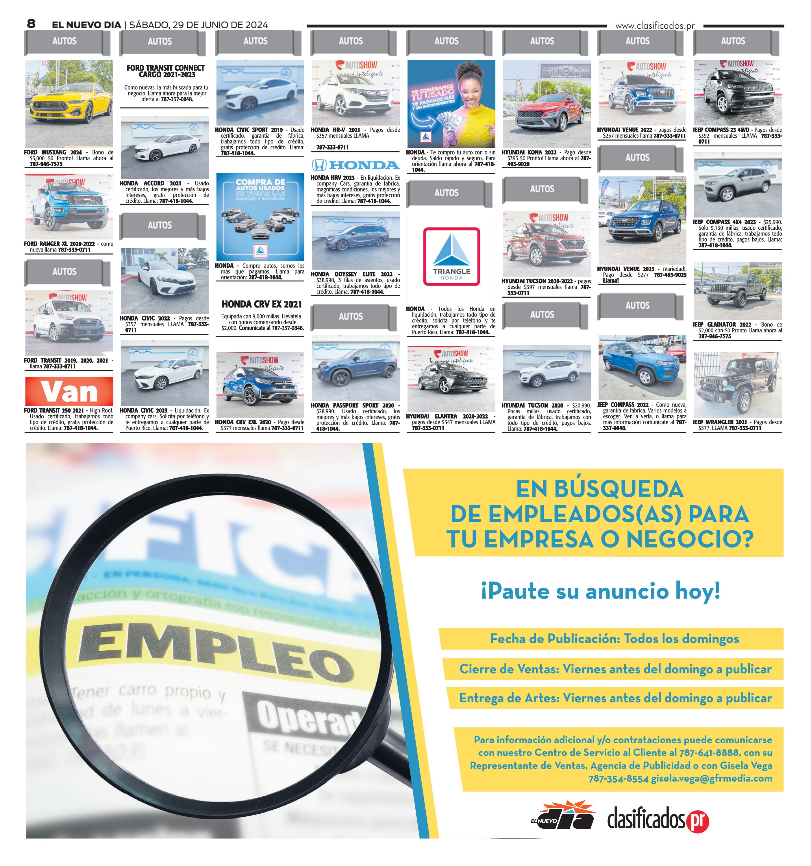 Empleos PR 06 29 2024 by ClasificadosPR.com - Issuu